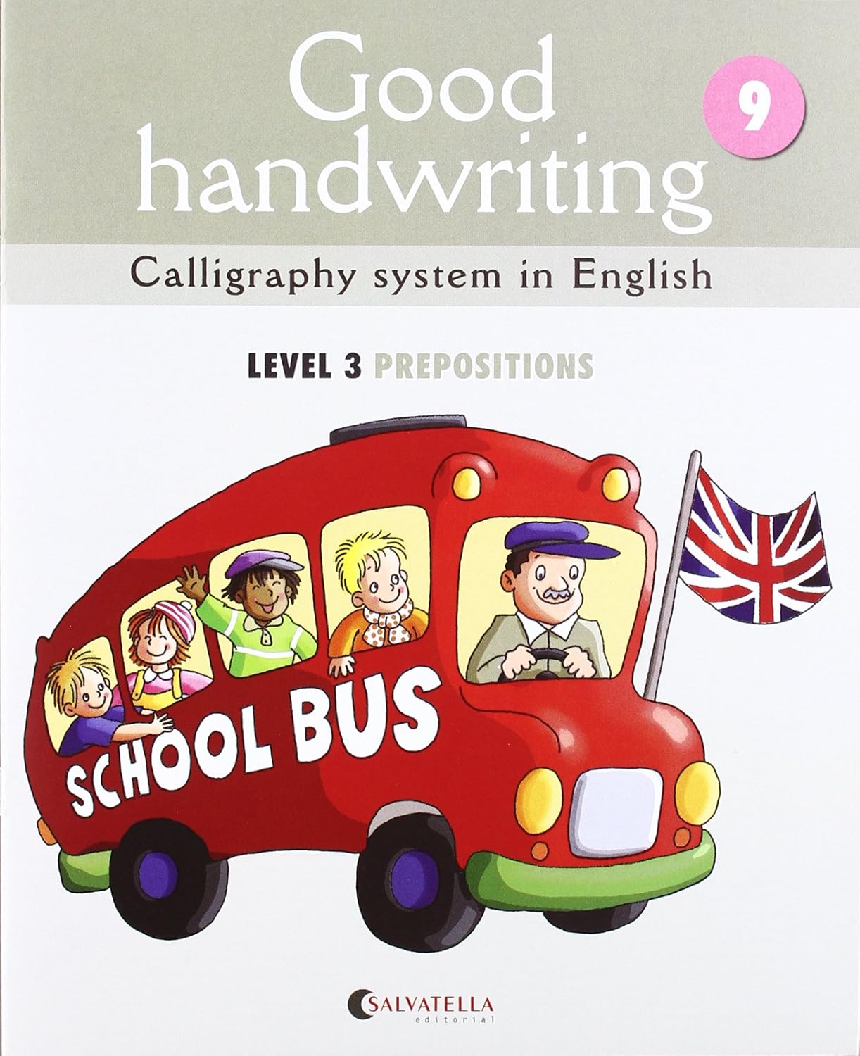 Good handwriting 9: Calligraphy system in English-level 3 Prepositions ...