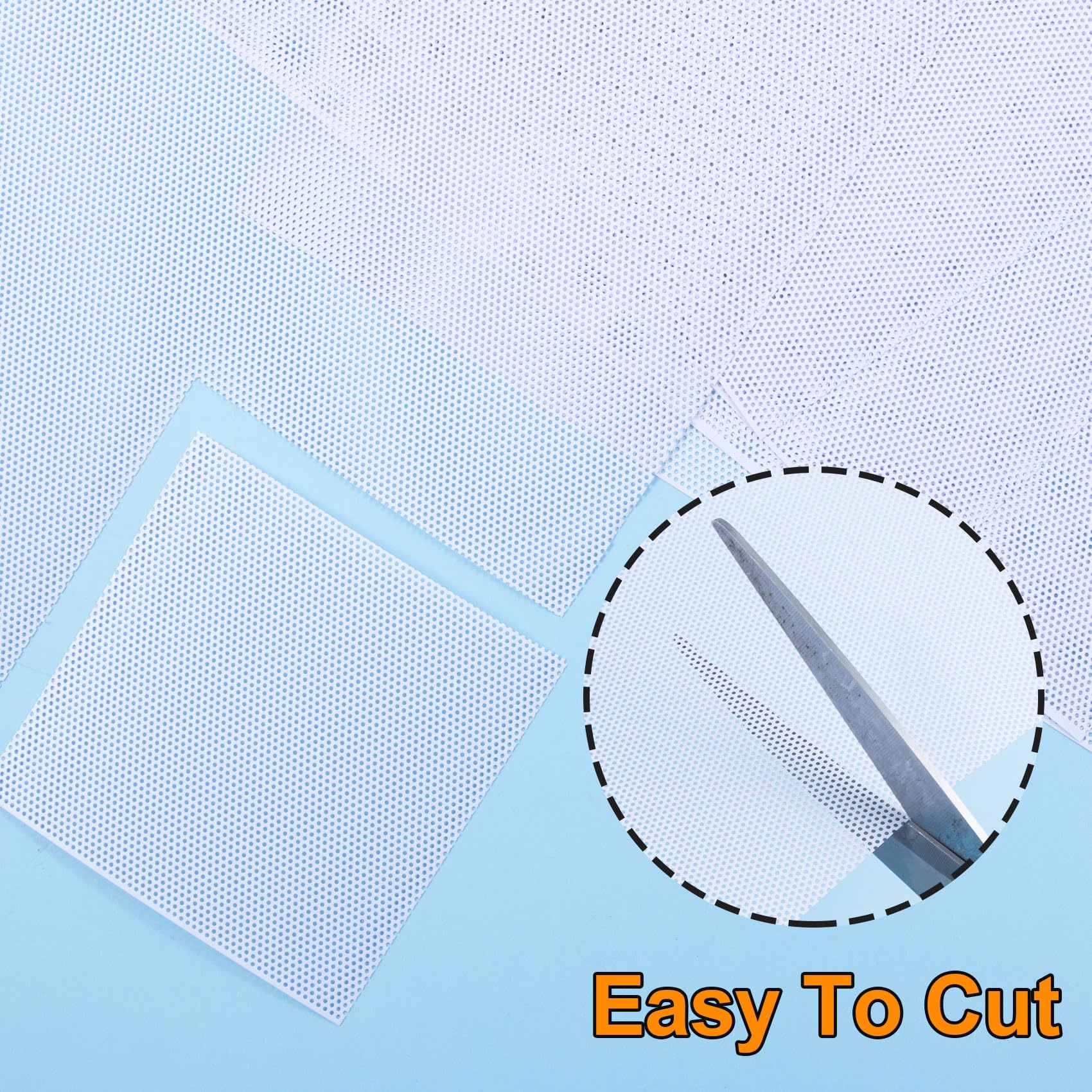 Black Mesh Fabric For Mask Eyes Fursuit Eye Mesh, Printable PVC Plastic ...