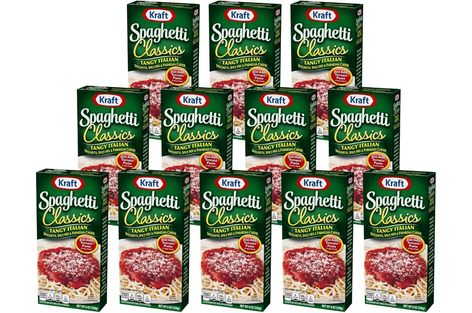 Brandclub - Kraft Spaghetti Classics Tangy Italian Spaghetti (Spices ...