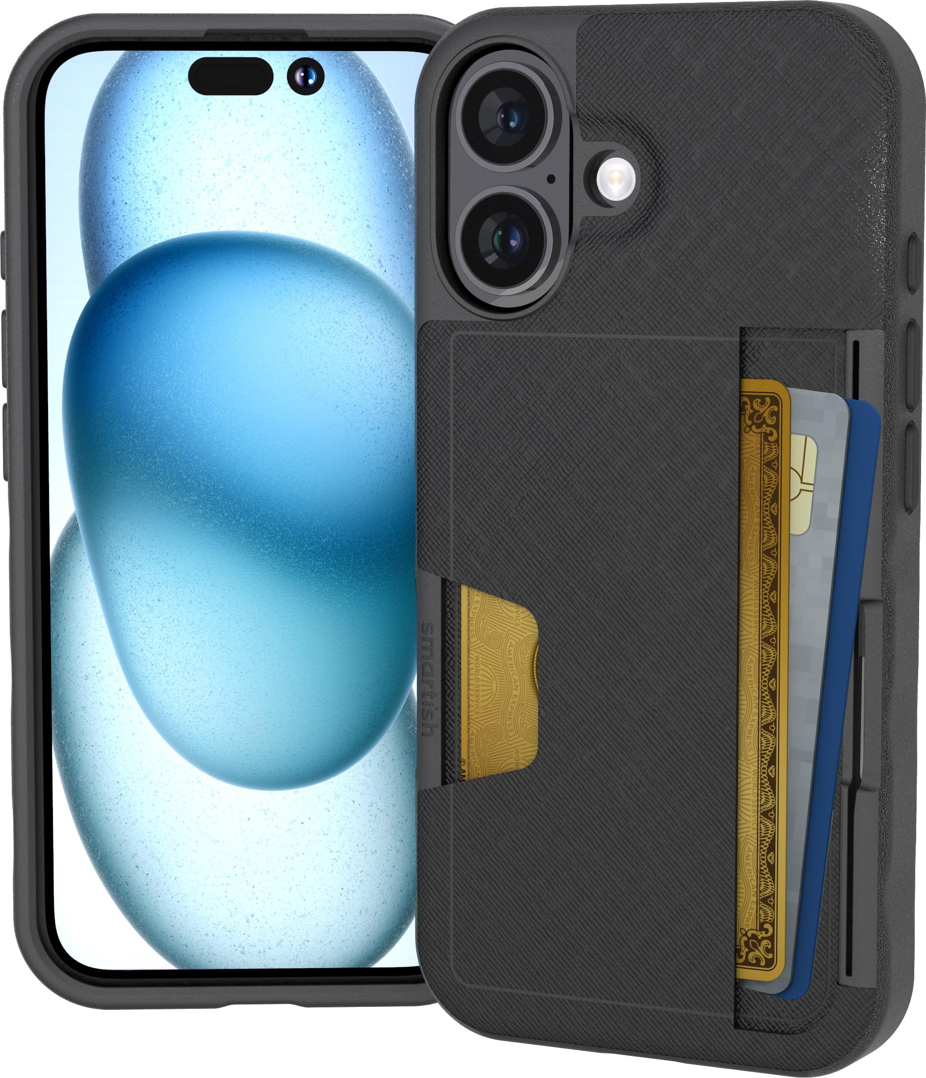 Amazon.com: Smartish® iPhone 16 Wallet Case - Wallet Slayer Vol. 2 ...