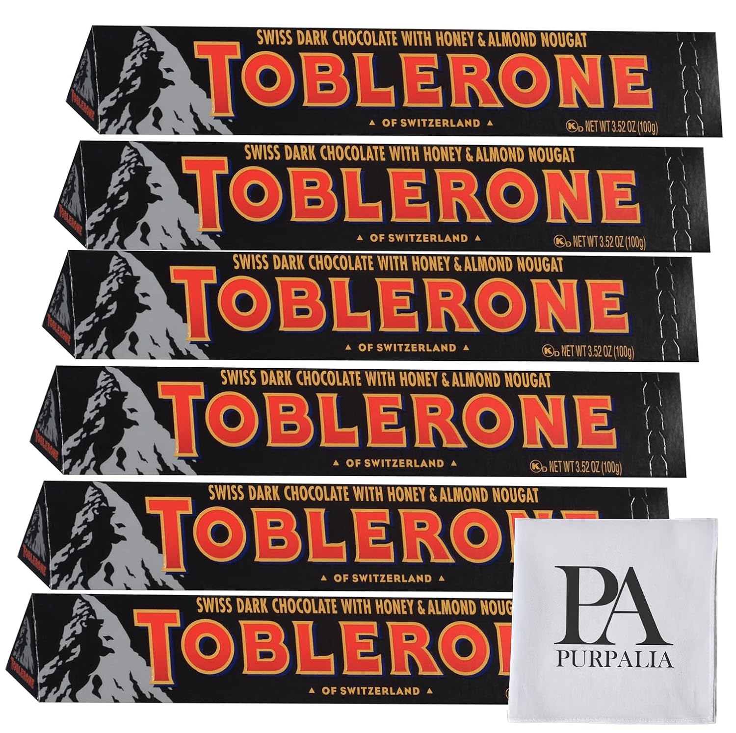 Amazon.com : Toblerone Chocolate Variety Pack - 3.52 oz: Classic Swiss ...