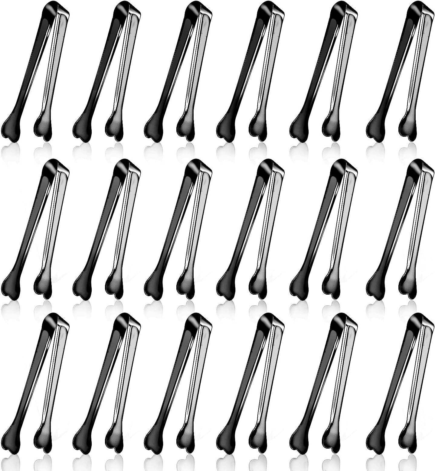 Amazon.com: 12 Pack Premium Small Serving Tongs, Dmoera Mini Stainless ...