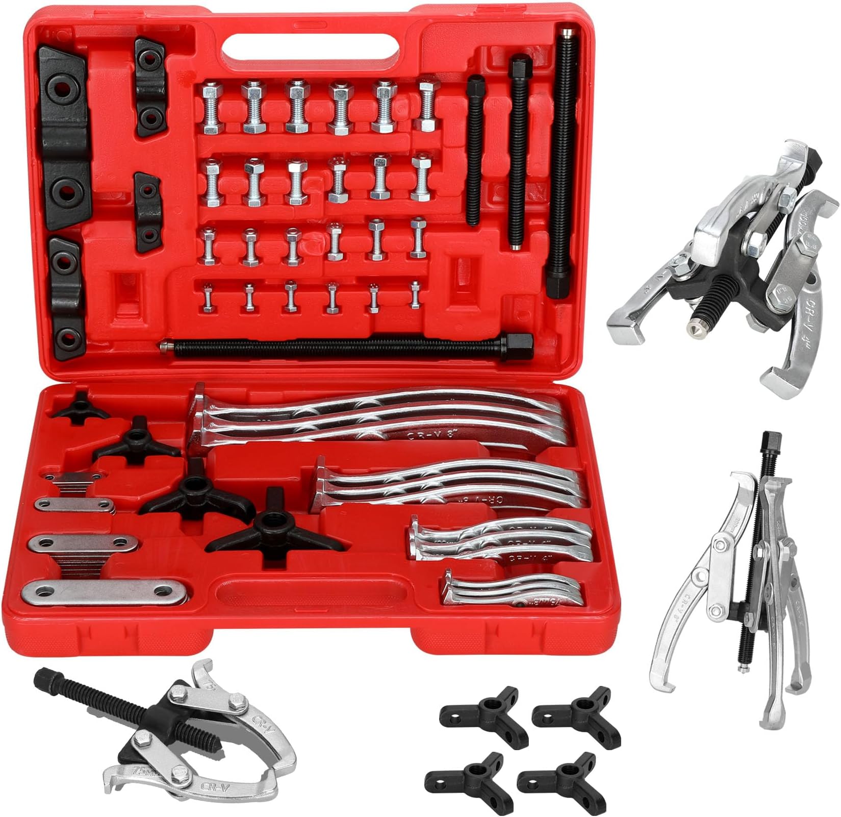 Amazon.com: Gear Puller Set 24pc Separator Internal External 2 & 3 Jaw ...