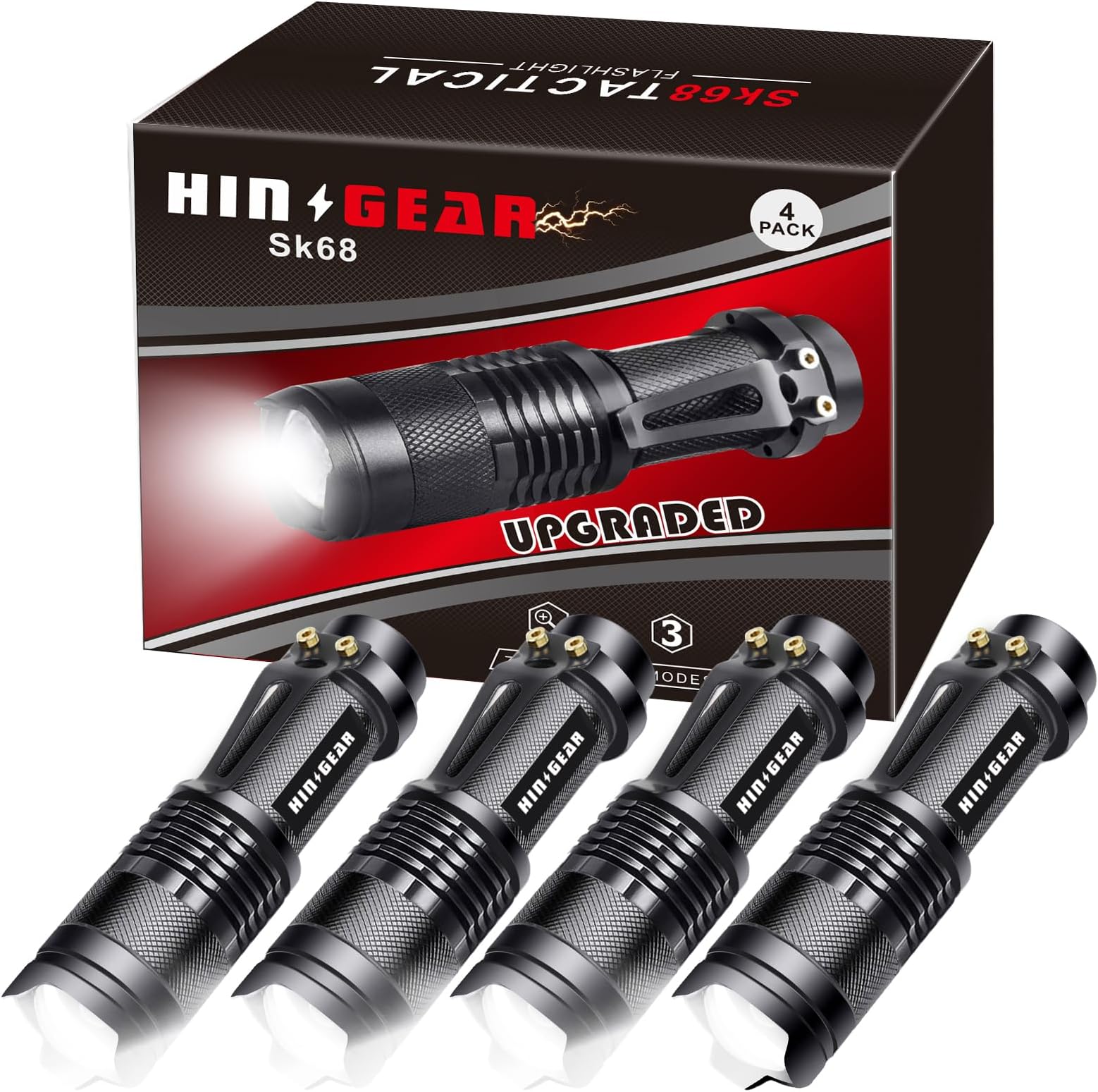 MVIOCS 10pack LED Flashlights High Lumens - Mini Flashlights for ...