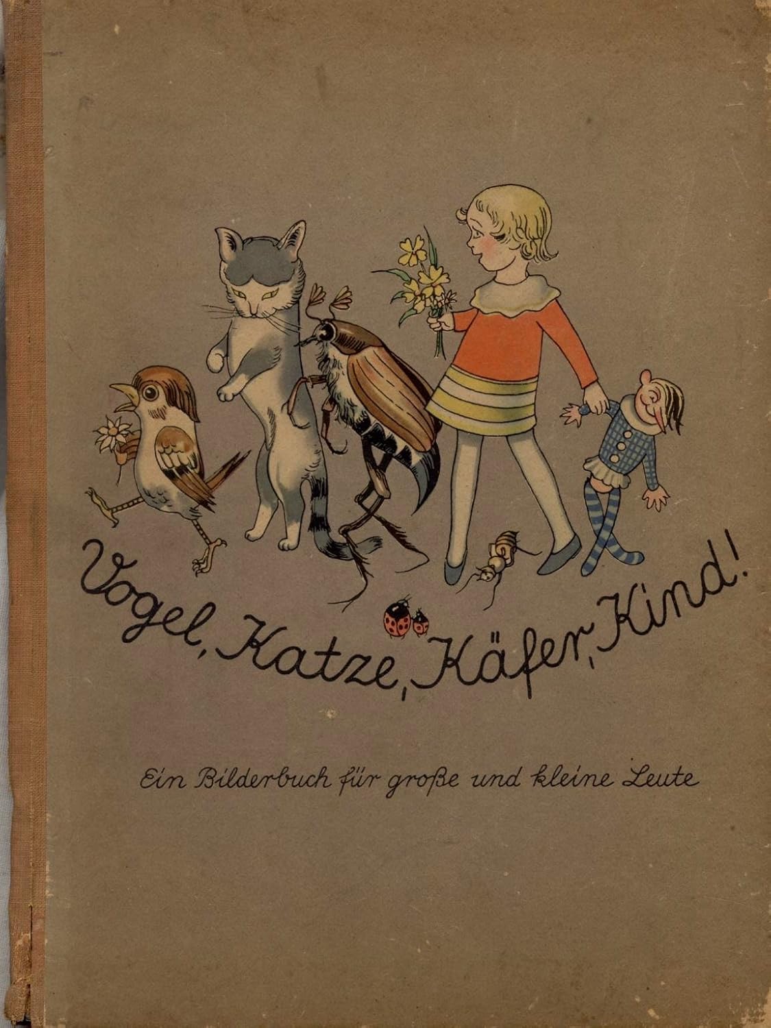 Amazon.com: Vogel, Katze, Kafger, Kind : ein Bilderbuch fur grobe und ...