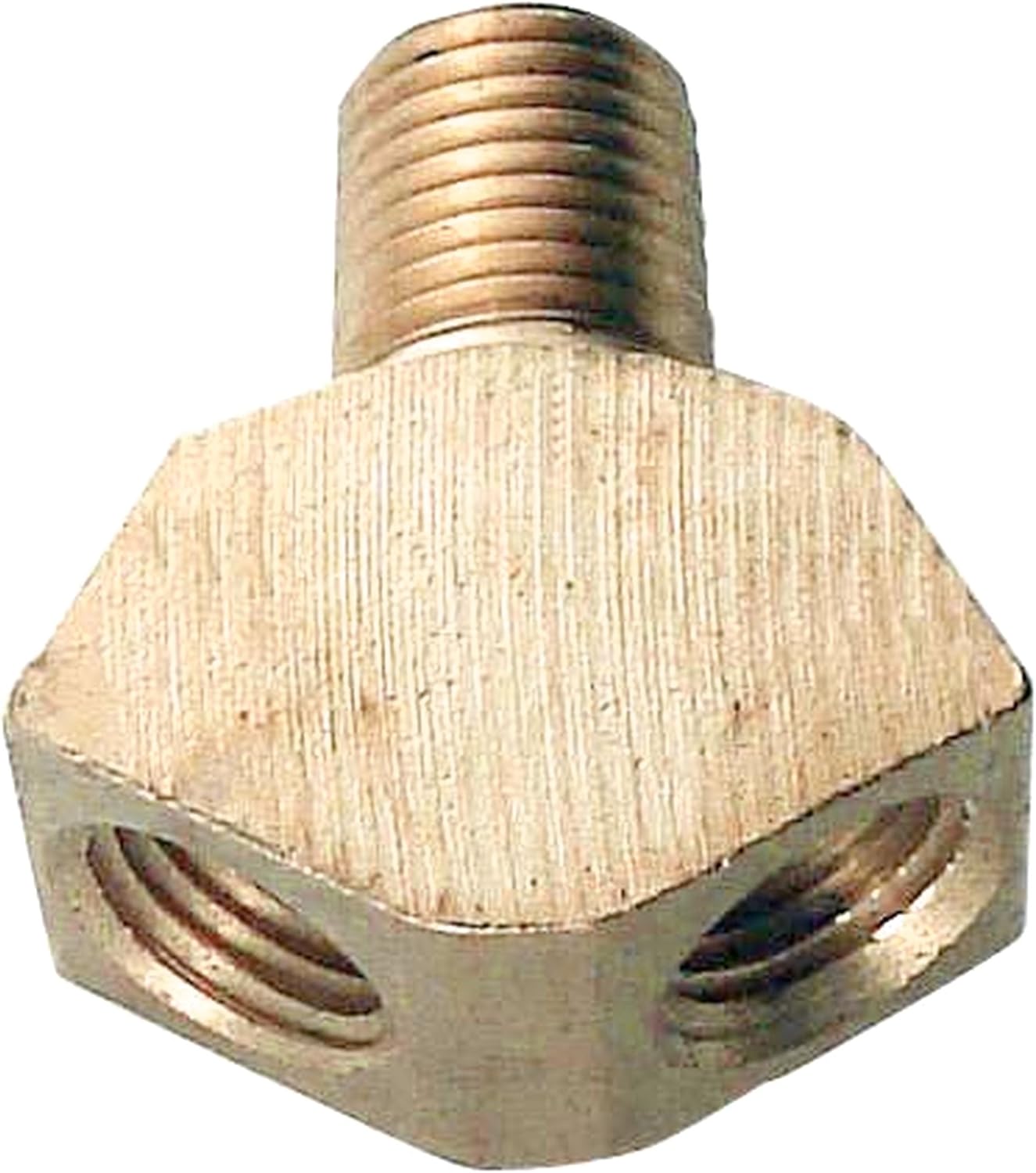 Amazon.com: Foxx Equipment Co. Brass Y Gas Splitter, 1/4in MPT x 1/4in ...