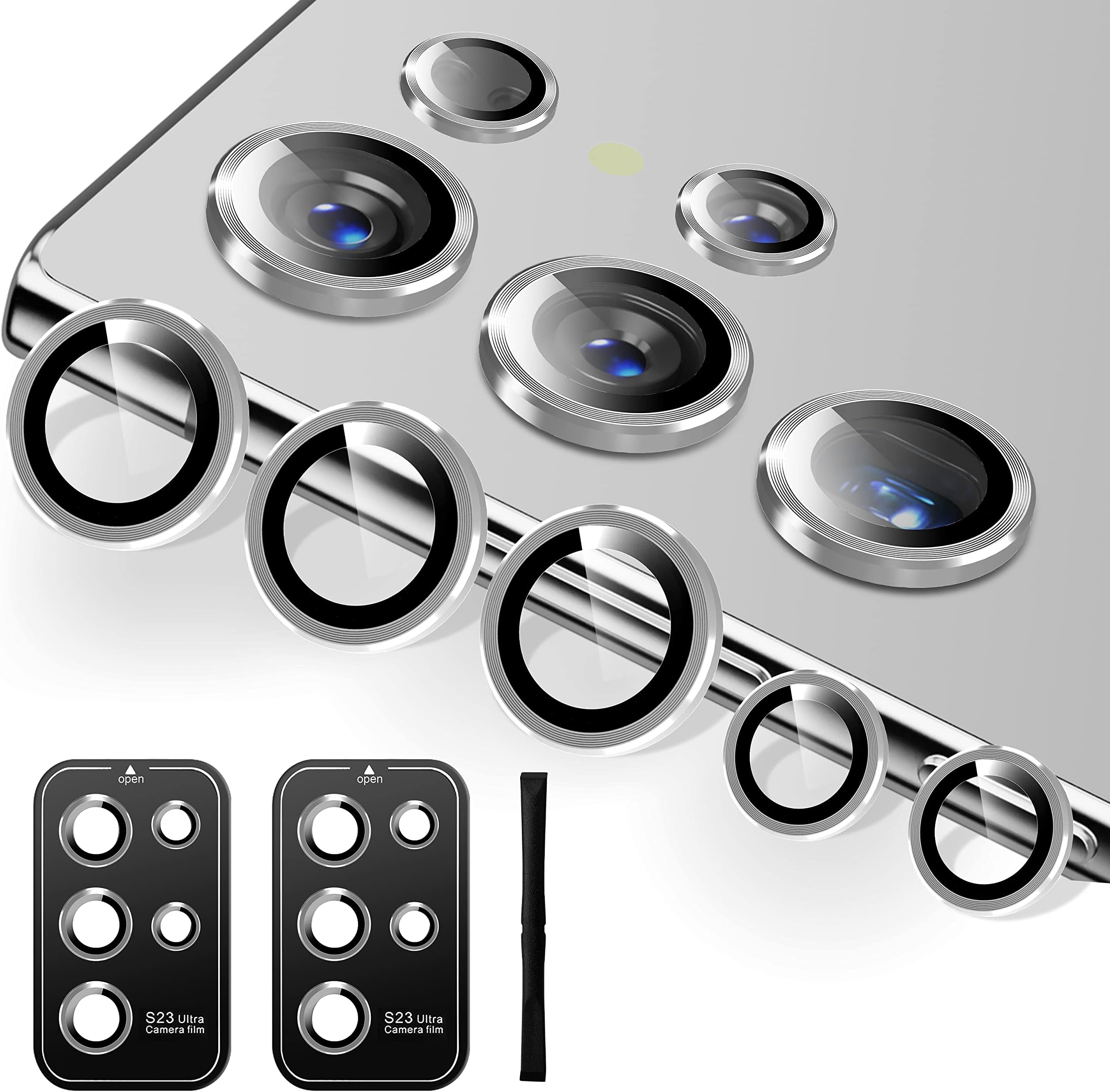 Amazon.com: Dengduoduo 【3 Pack】 Camera Lens Protector for Samsung ...