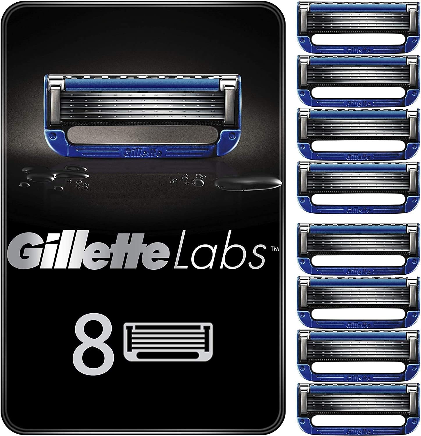 Amazon.com: Gillette Heated Razor for Men by GilletteLabs Razor Blade ...