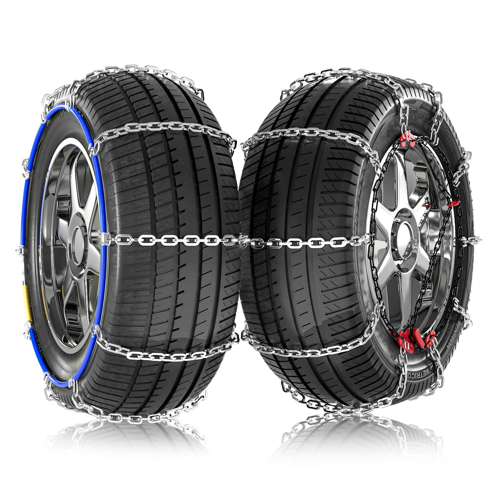Amazon.com: Barbella Tire Traction Chain Snow Chains for Car, Upgraded ...