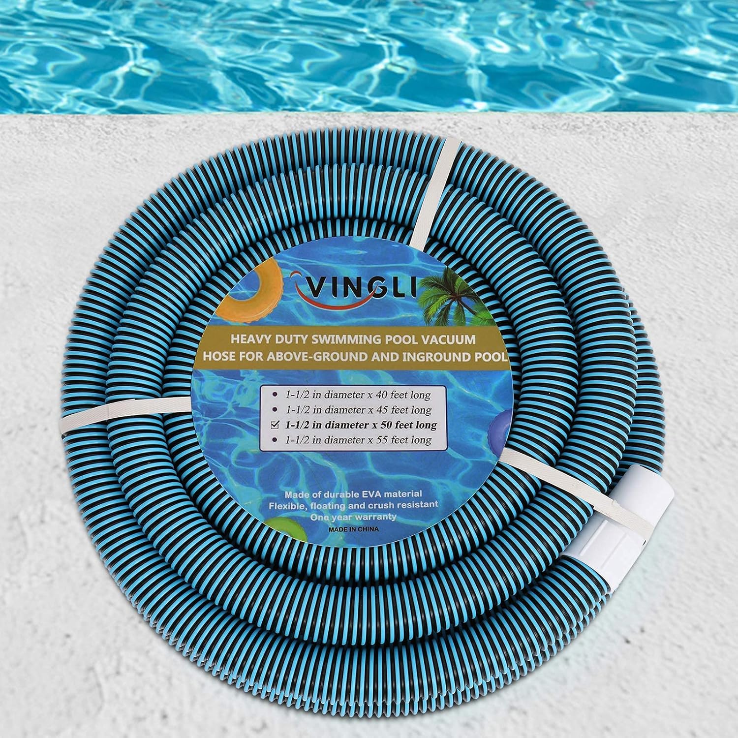Amazon VINGLI Swimming Pool Vacuum Hose 1 1 2 Inch X 50 Feet Blue Patio Lawn Garden amazon-vingli-swimming-pool-vacuum-hose-1-1-2-inch-x-50-feet-blue-patio-lawn-garden