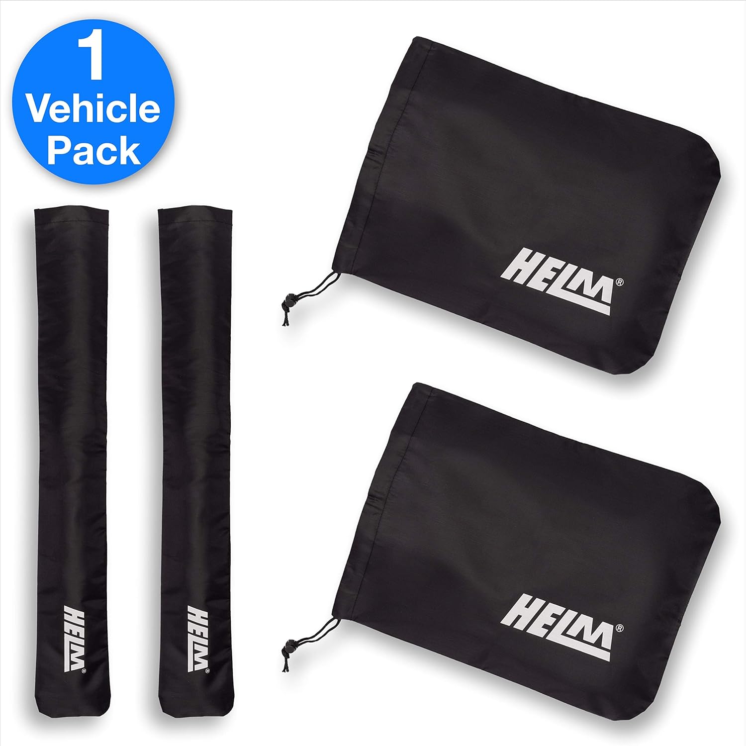 Amazon.com: HELM - 1 Pack - Side Mirror Covers and Windshield Wiper ...