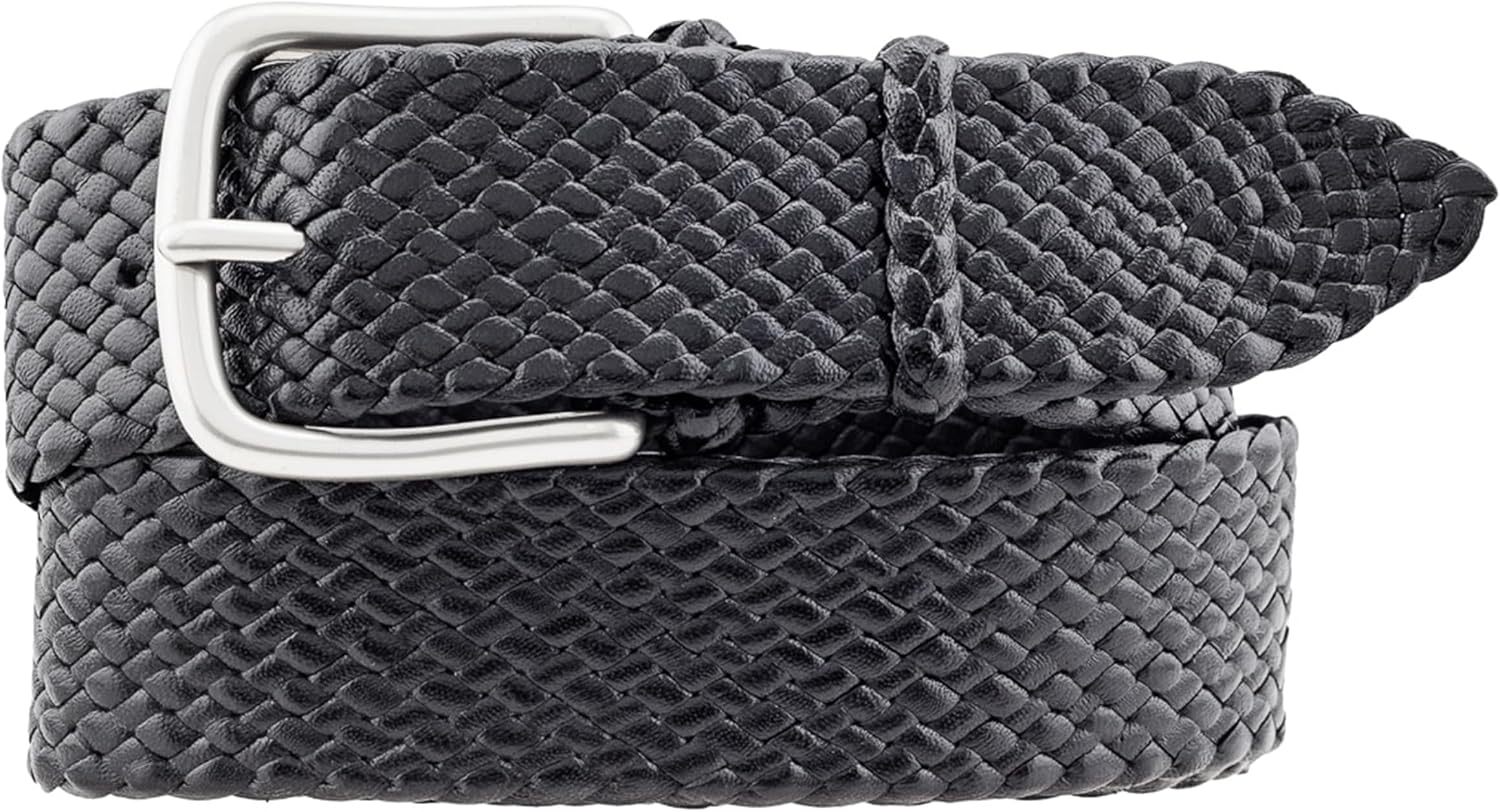 Badgery Belts Hand Braided Kangaroo Premium Leather Belt - Eureka - 1 ...