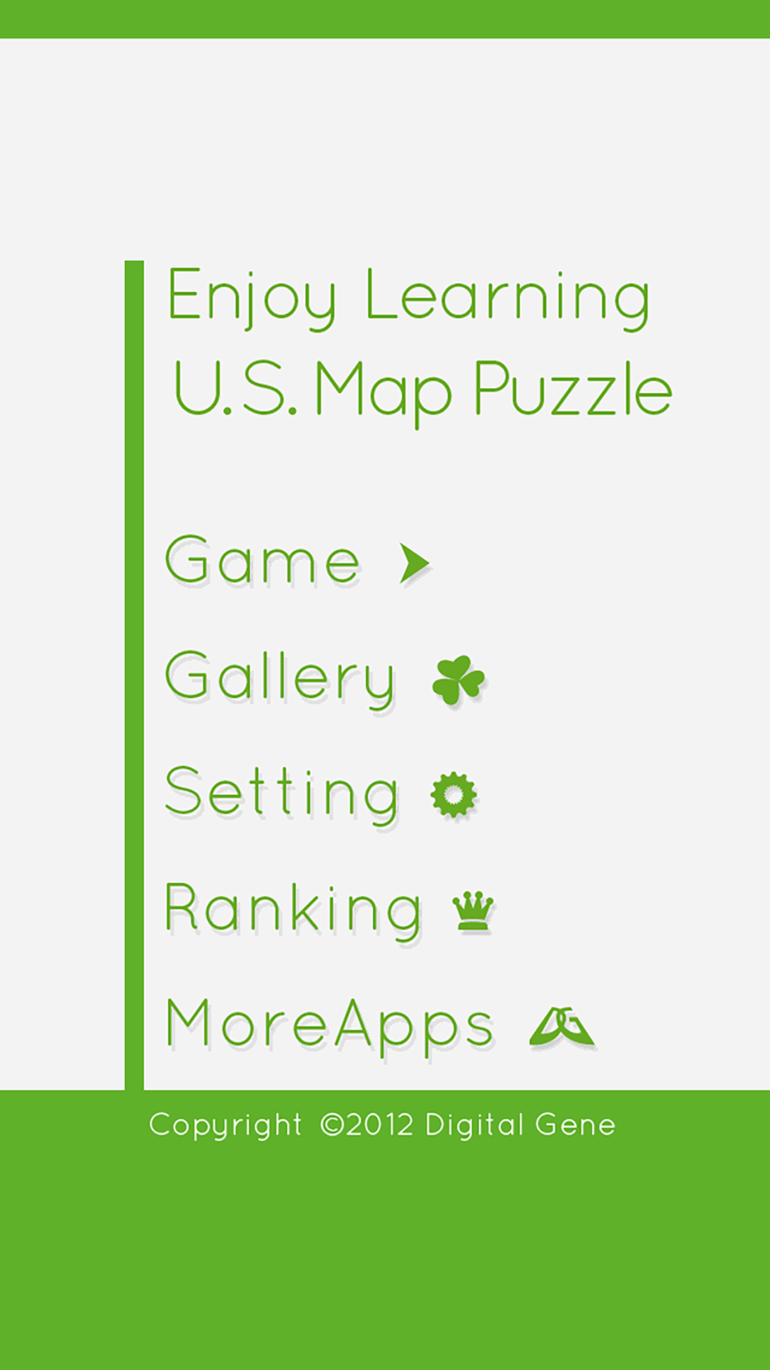 Enjoy Learning U.S. Map Puzzle - App on Amazon Appstore
