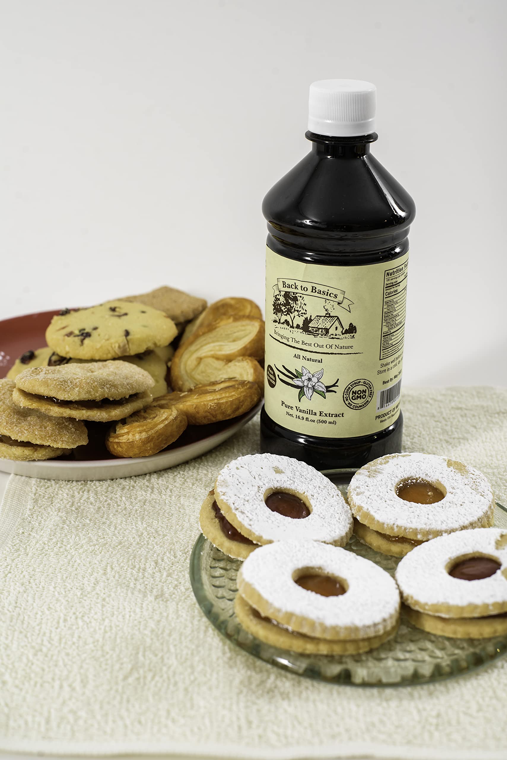 Snapklik.com : Back To Basics All Natural - Pure Vanilla Extract 16 Oz ...