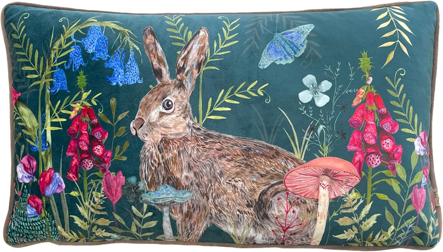 Wylder Nature Willow Rabbit Polyester Filled Cushion : Amazon.co.uk ...