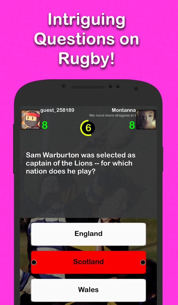 Rugby Trivia Quiz - App on Amazon Appstore