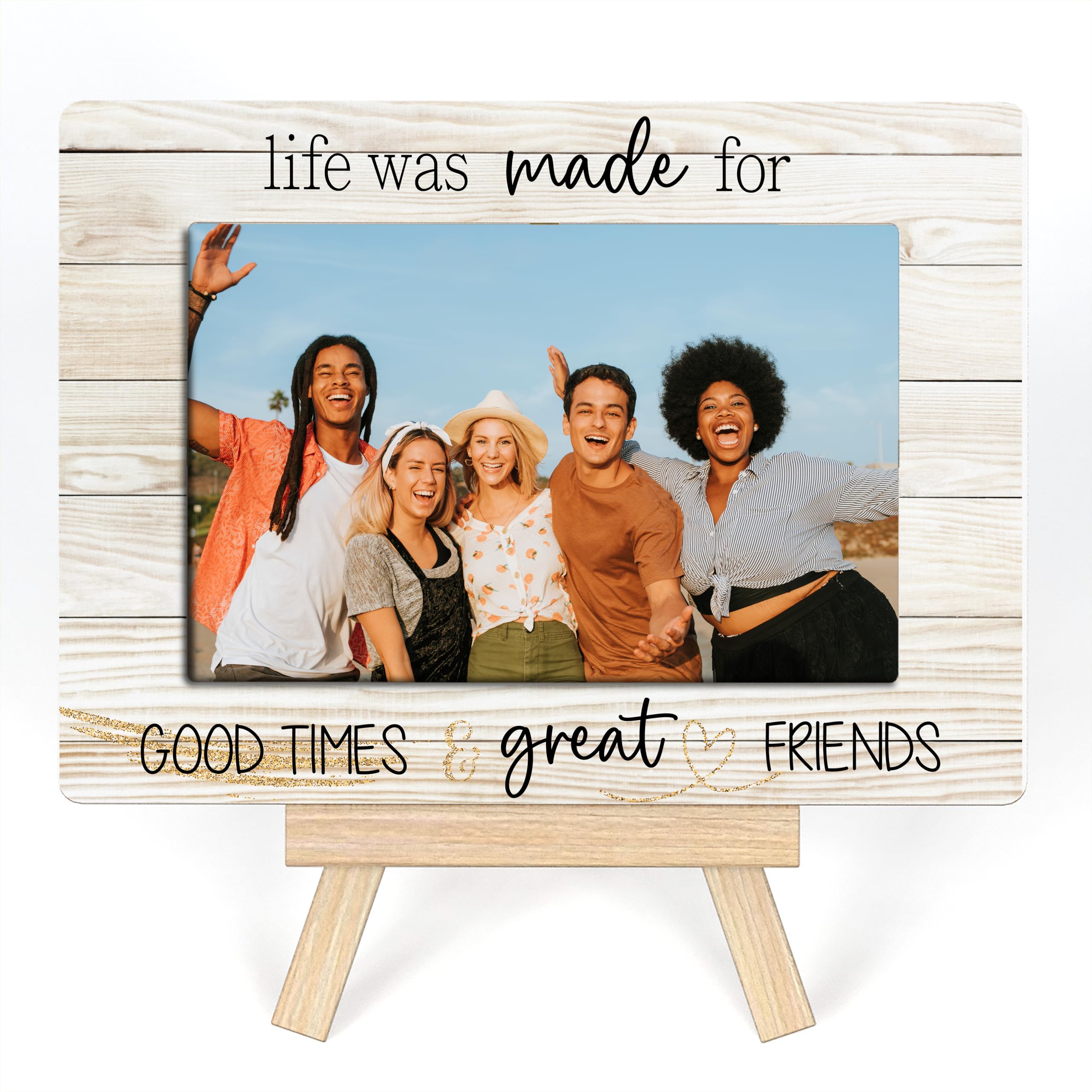 Amazon.com - Ycyfckdr Best Friend Picture Frame, Life Was Made For Good ...