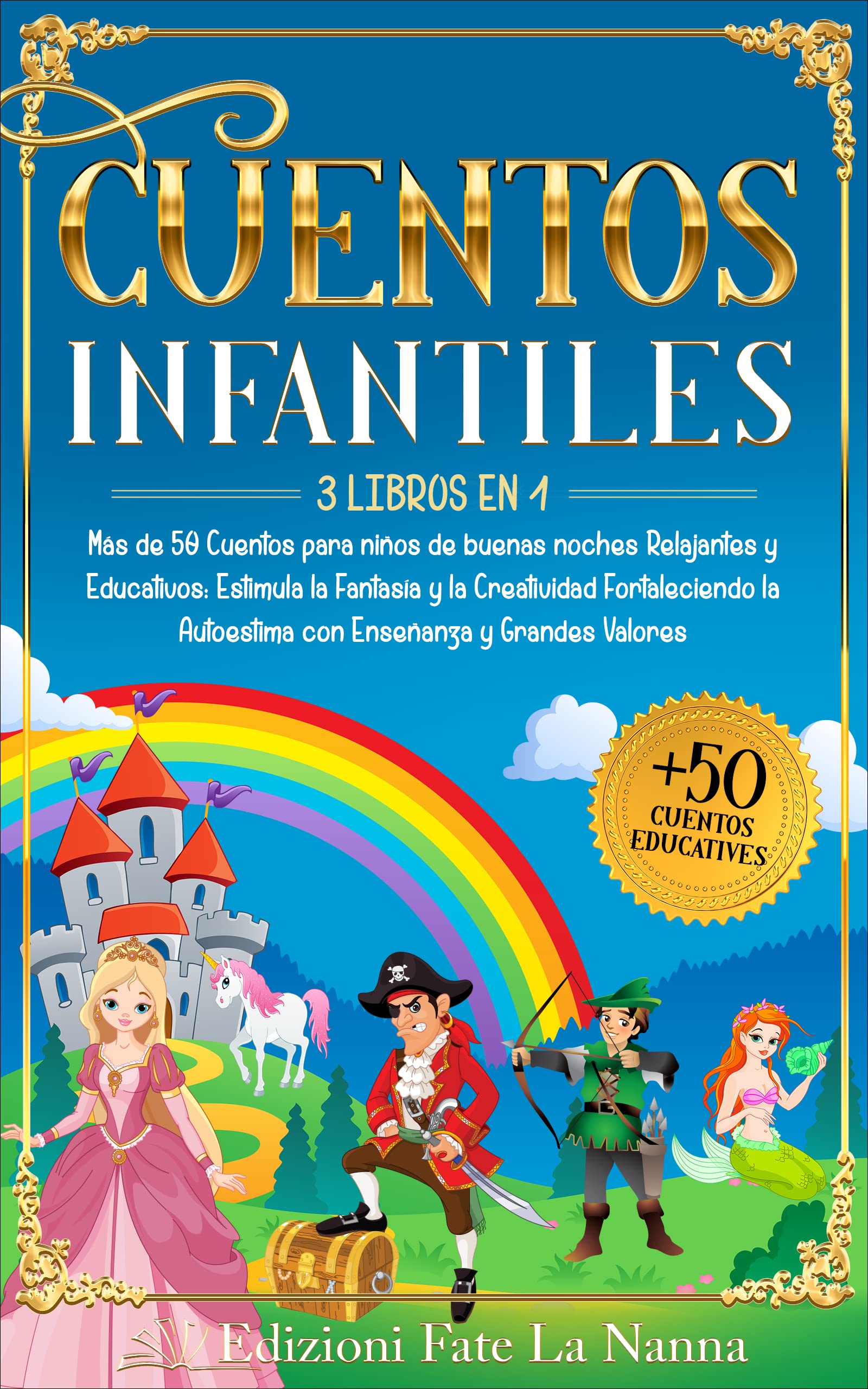 Cuentos Infantiles 3 Libros En 1 Mas De 50 Cuentos Desertcart Gb