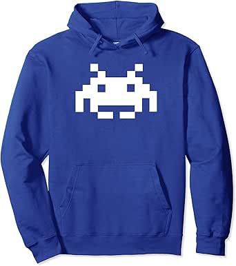 Amazon.com: Space Alien Invaders Hoodie | 80s Invaders Game : Clothing ...