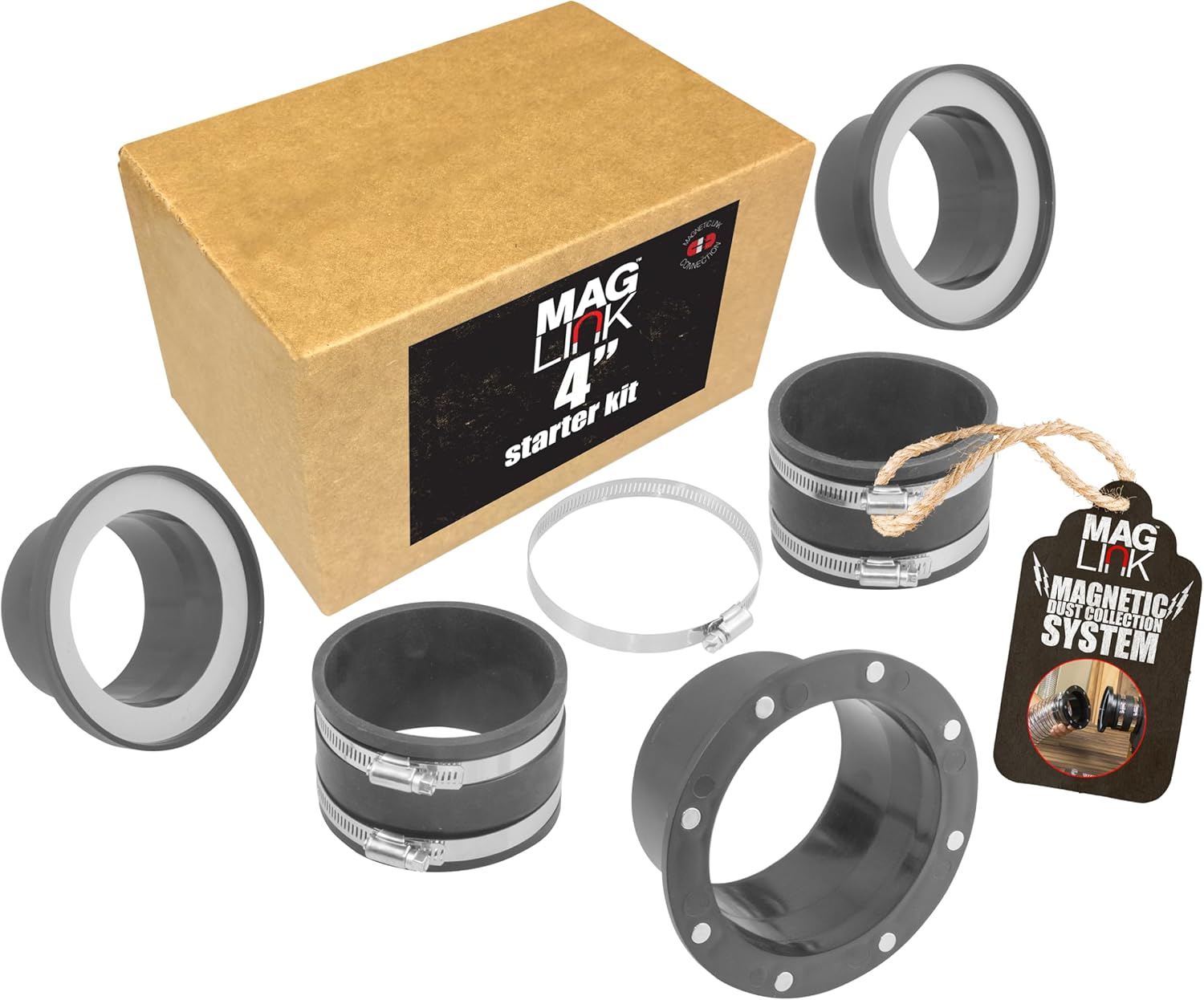 Amazon.com: Fulton Woodworking Tools 4" MagLink Starter Kit, Magnetic ...