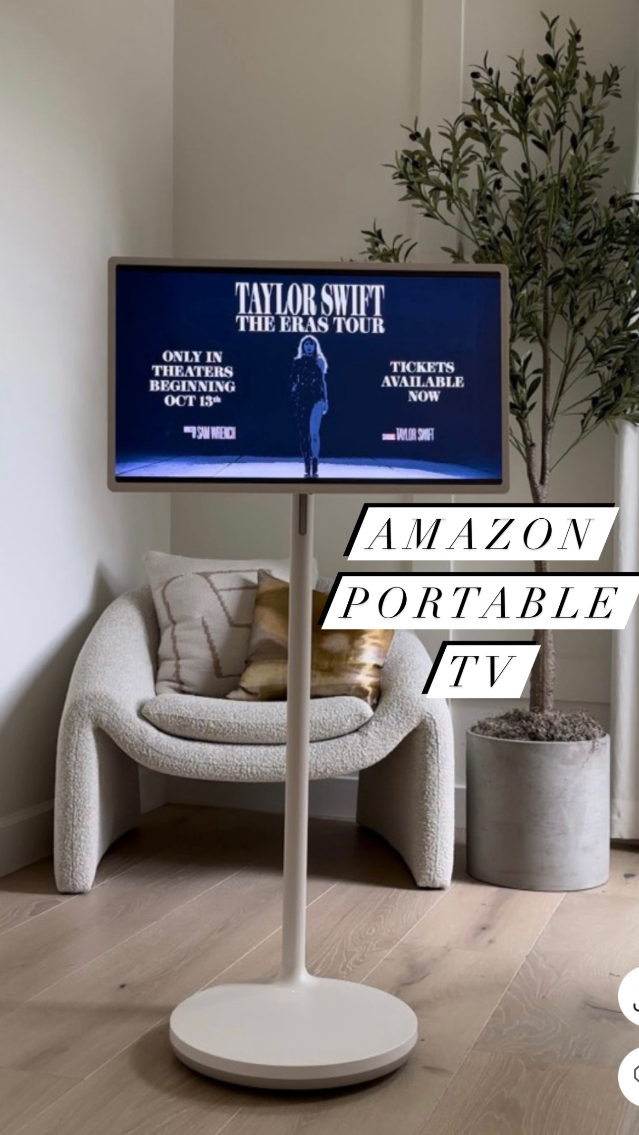 Watch Shop now! This cool TV is like a giant tablet on wheels! Xo! on ...
