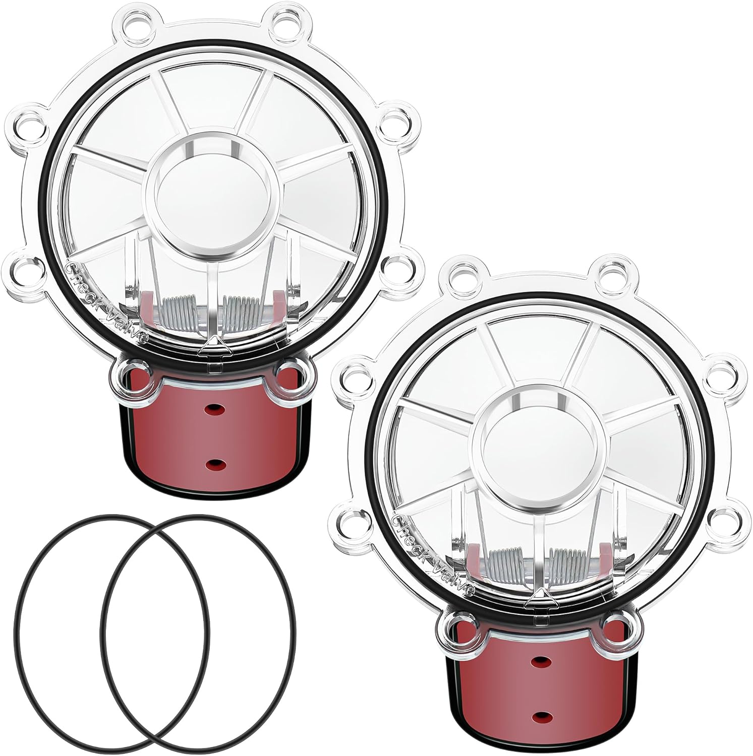 Amazon.com: Hohean 2 Pack 7056 Check Valve Cover with Flapper Assembly ...