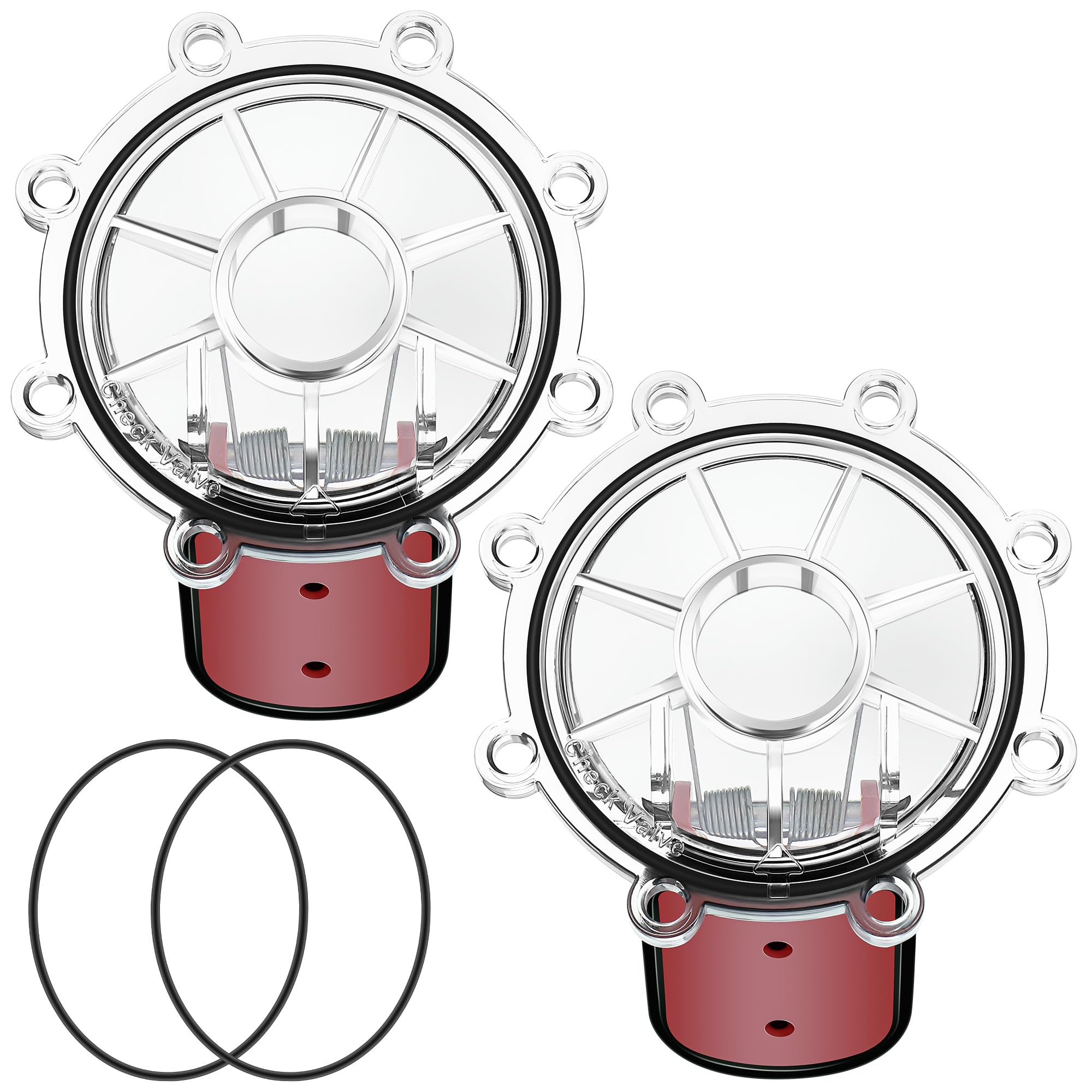 Amazon.com: Hohean 2 Pack Pool Check Valve Cover with Flapper Assembly ...