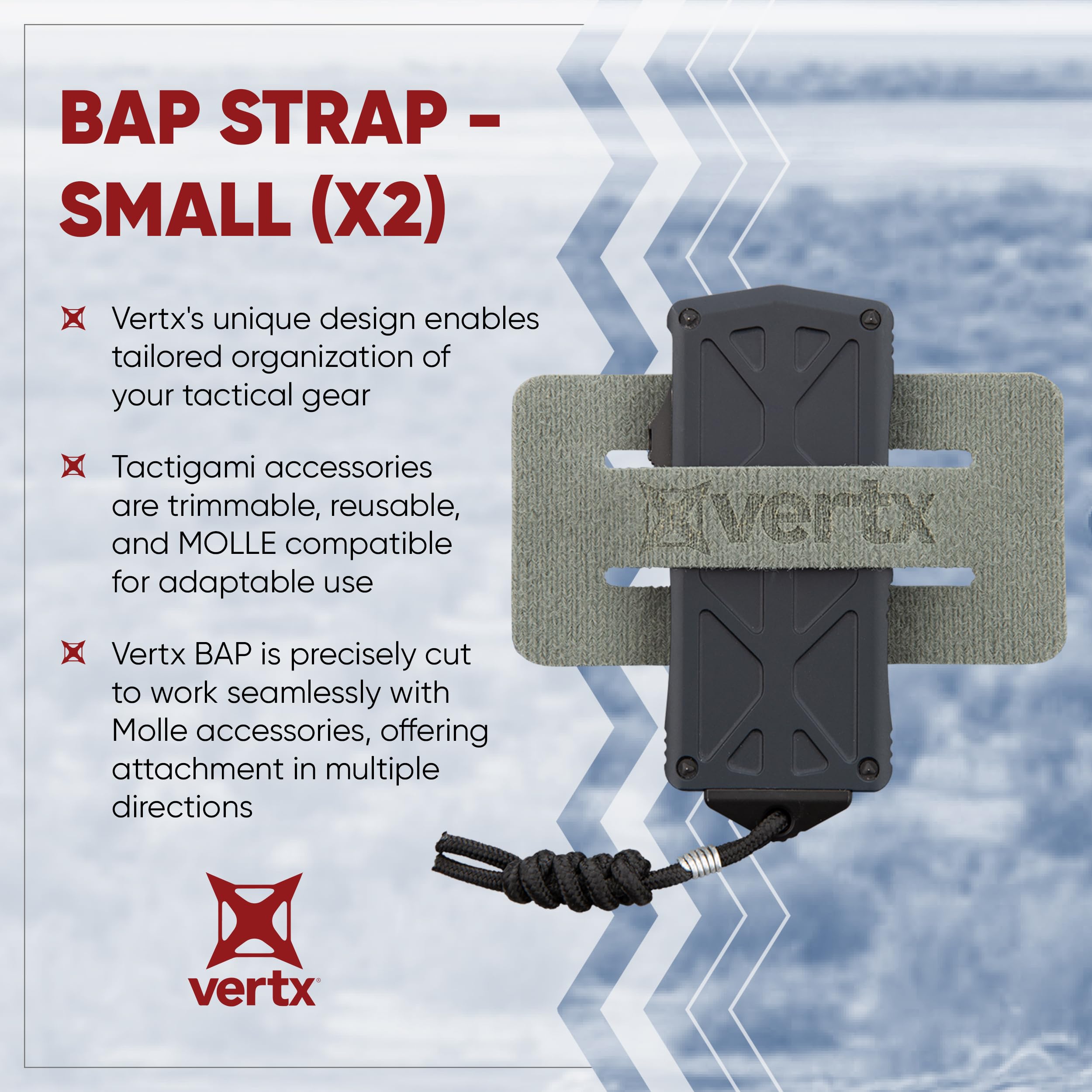 Snapklik.com : Vertx Tactigami BAP Tactical Belt Adaptor Panel Strap ...