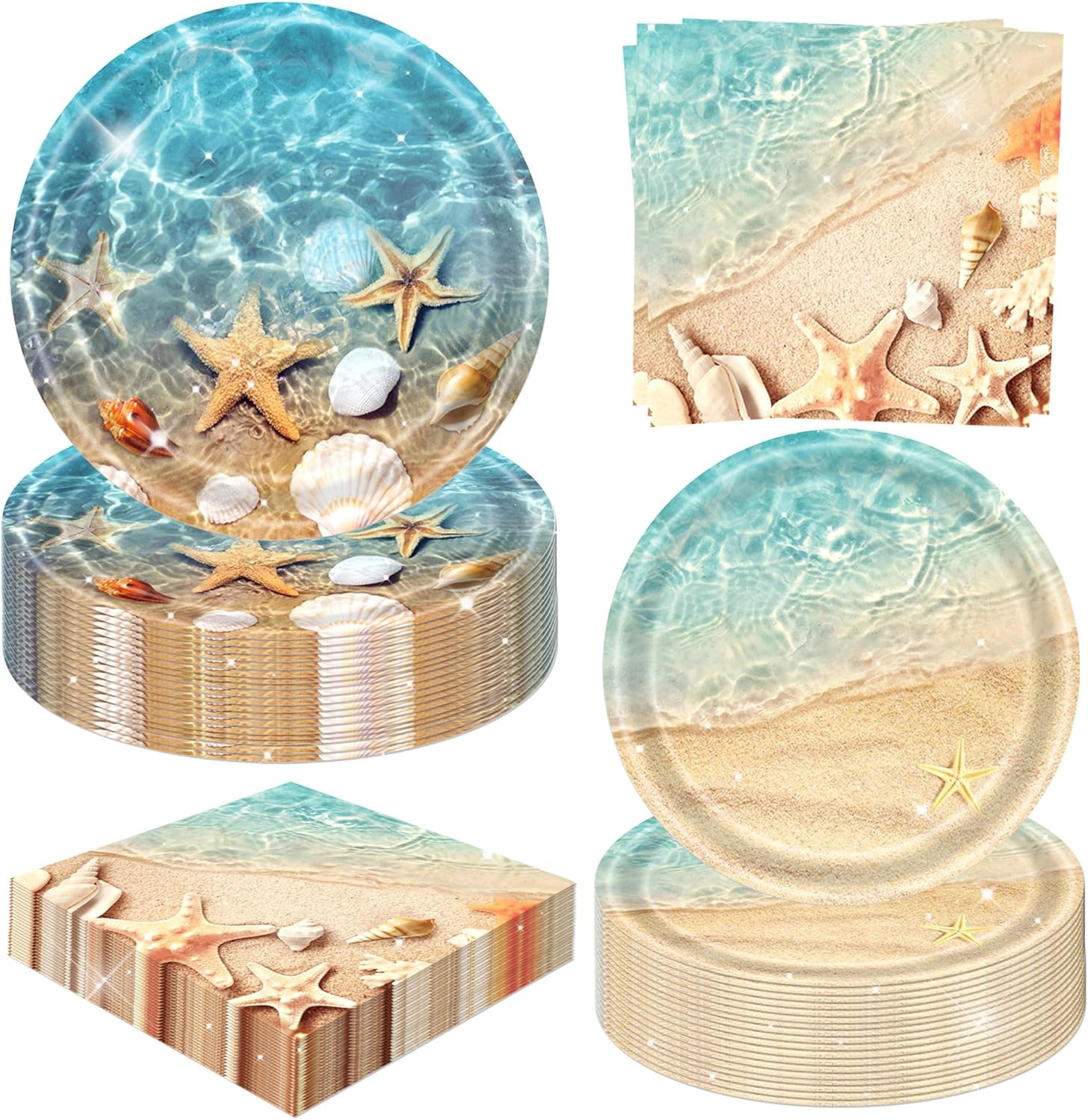 Ocean Seashell Beach Party Decorations Beach Under the Sea Seashell ...