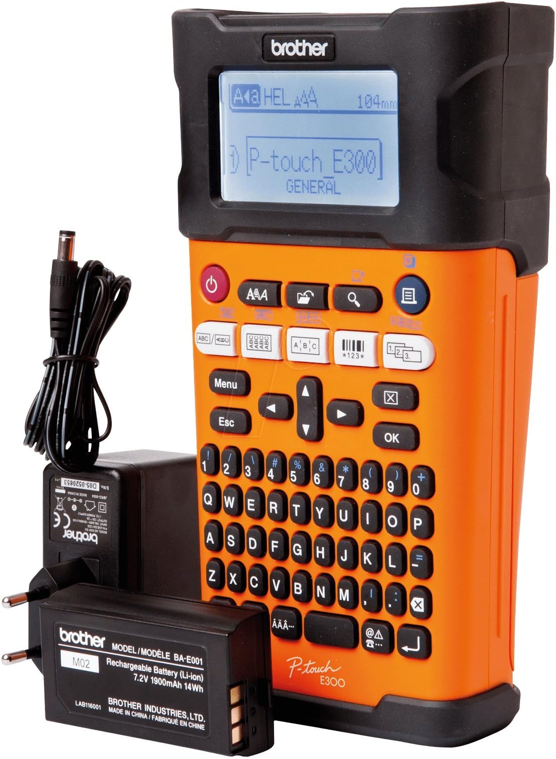 Brother PT-E110 Industrielles Beschriftungsgerät: Amazon.de: Bürobedarf ...