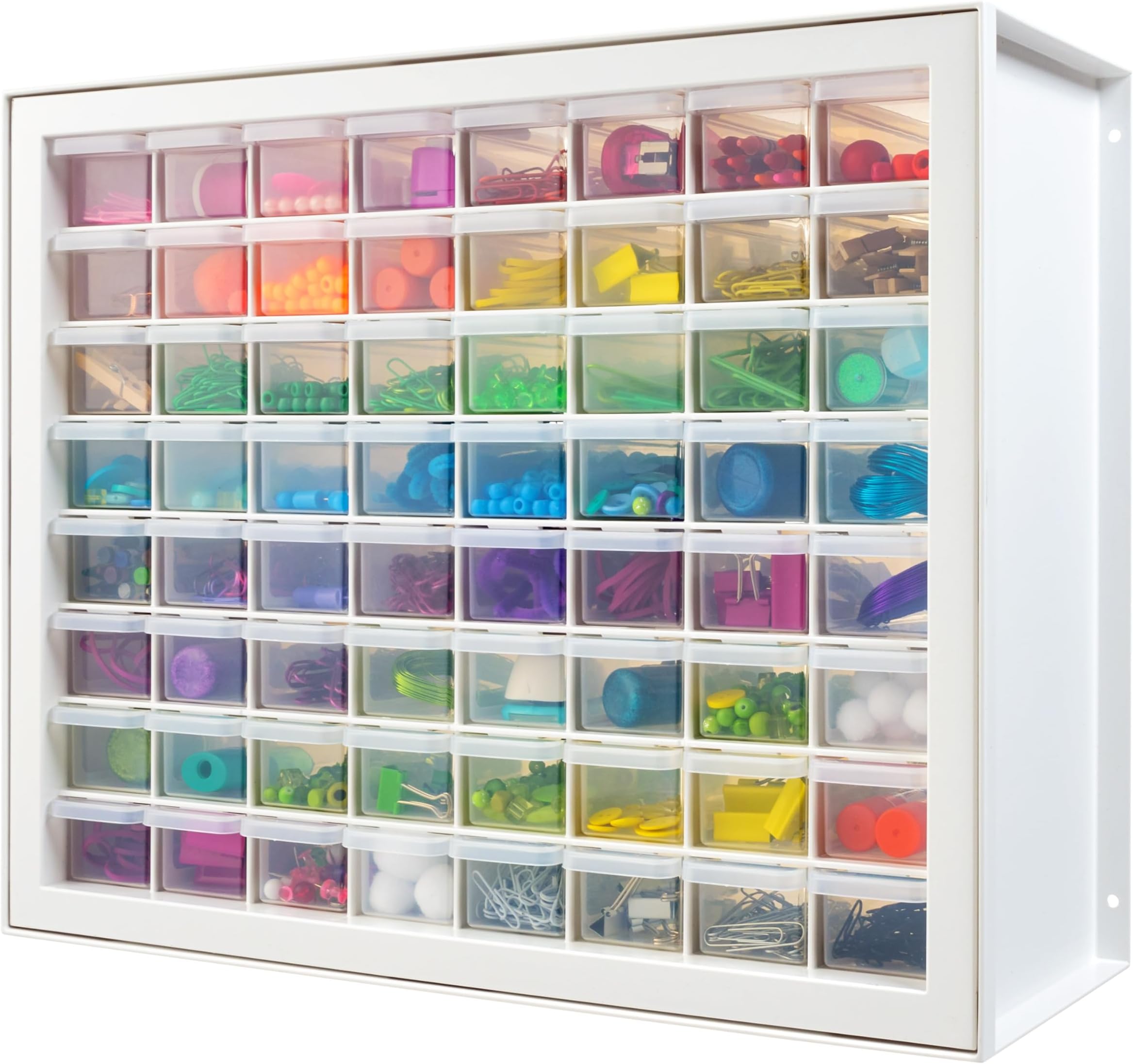 IRIS USA Bead Storage Drawer, Screw Organizer, Hardware Storage ...