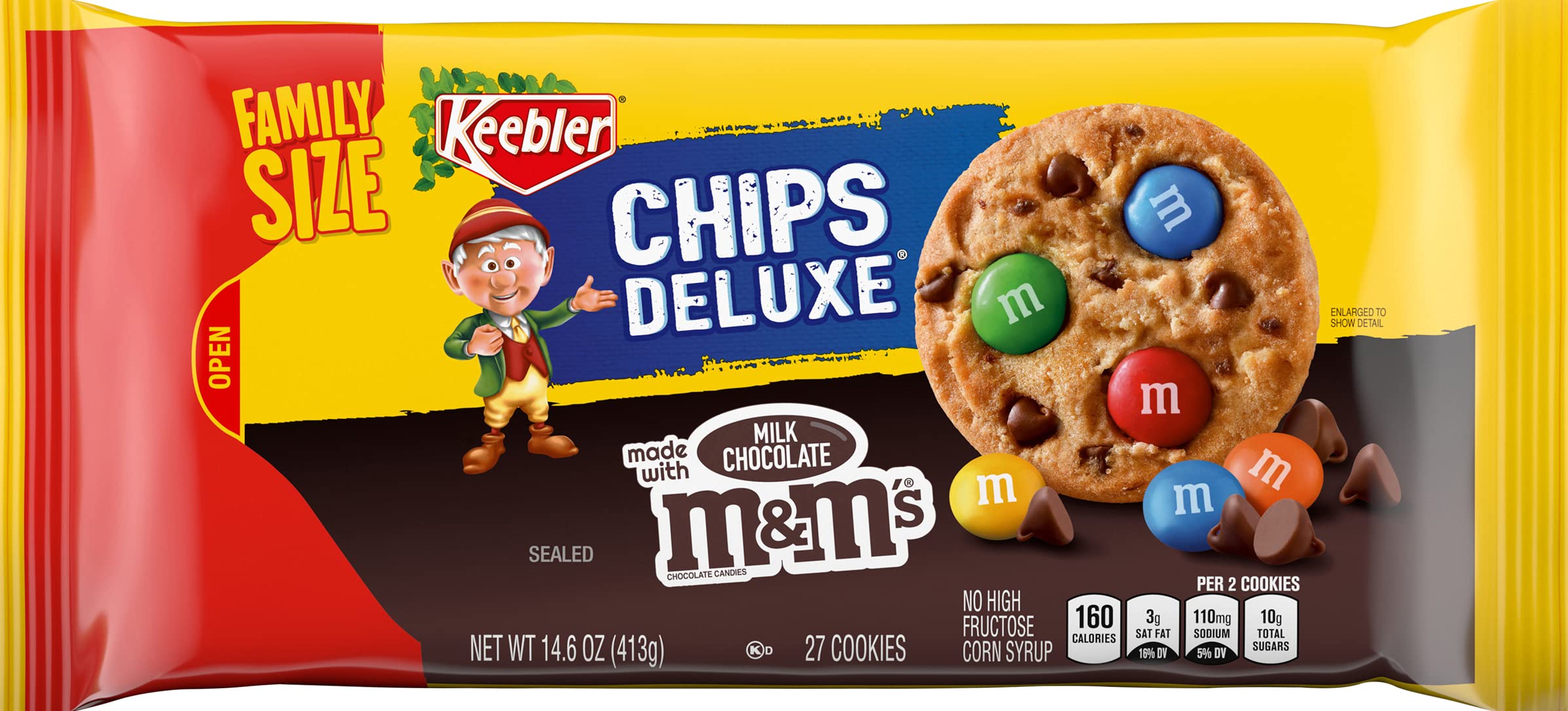 Buy Keebler Chips Deluxe Cookies Rainbow With M M s Chocolate Candies
