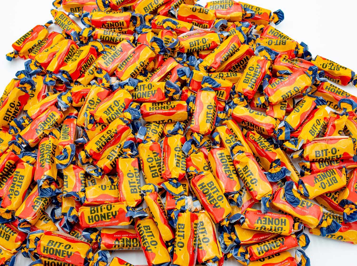 Amazon.com : BIT-O-HONEY Candy 1 lb – Bulk Bag, Retro Taffy, Honey ...