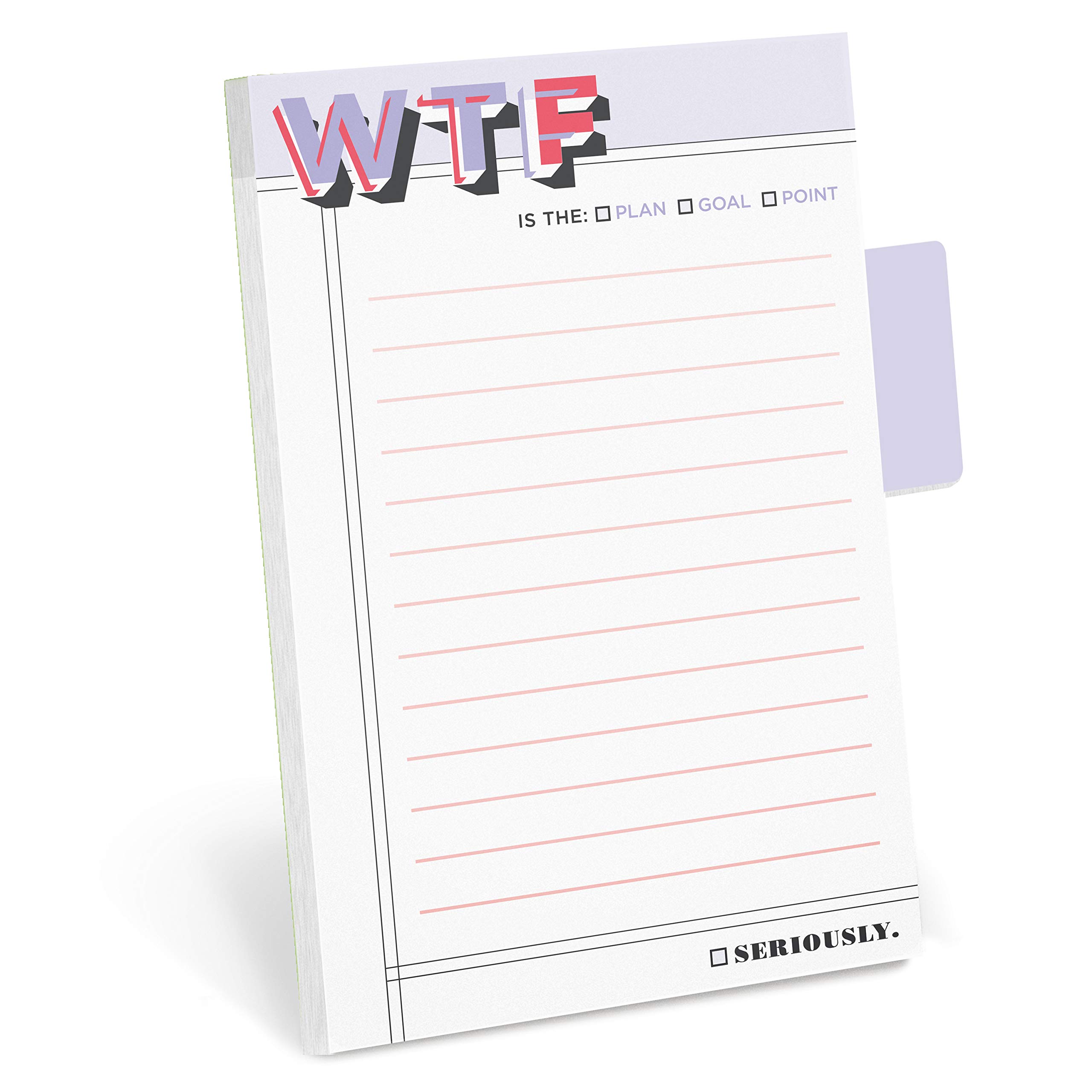 Knock Knock WTF Sticky Notes / Sticky Tabs Note Pad: Knock Knock ...