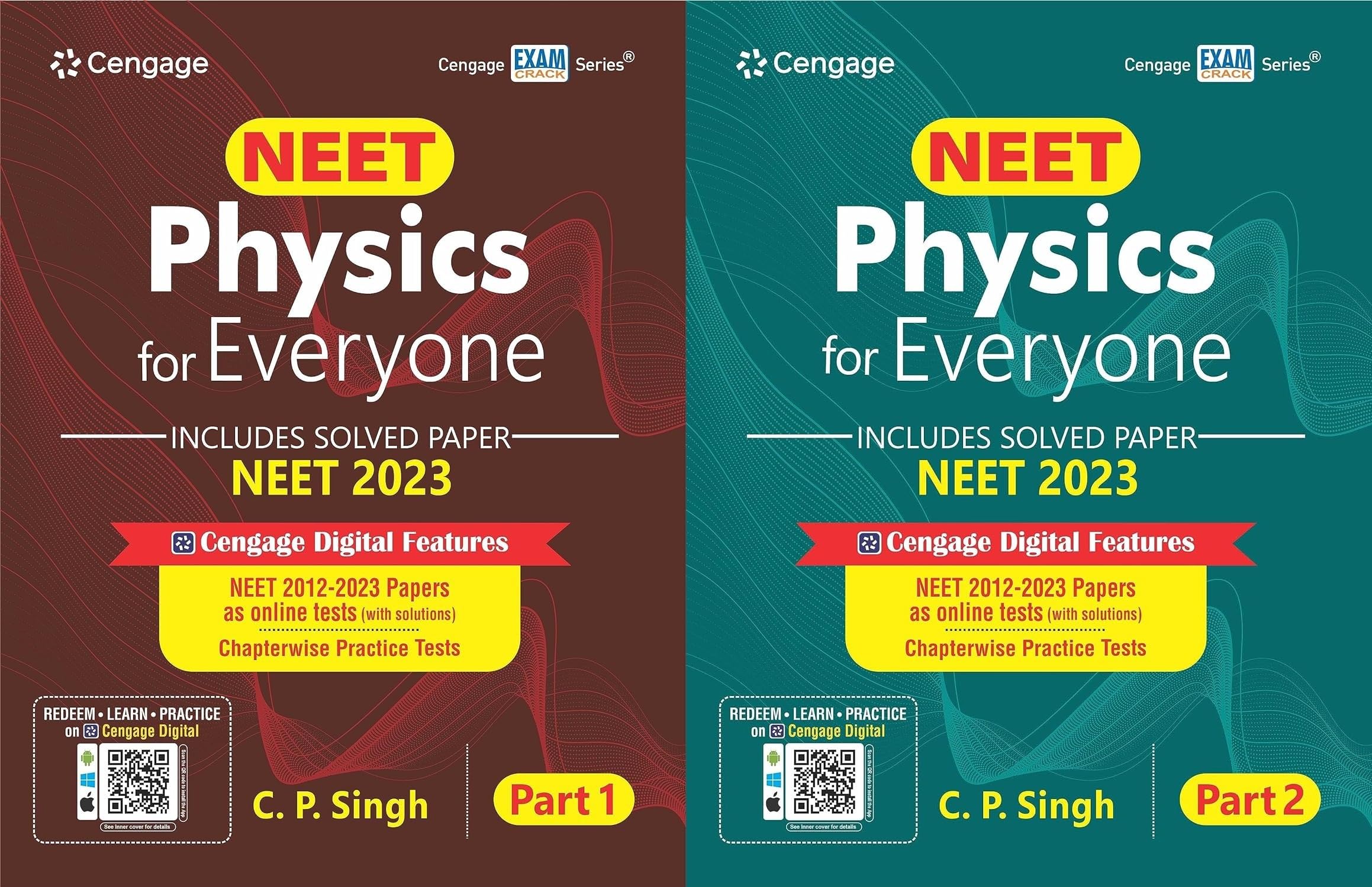 Cengage Physics Neet For Everyone (2-Book Set (Part-1+2))(By-C.p.singh ...
