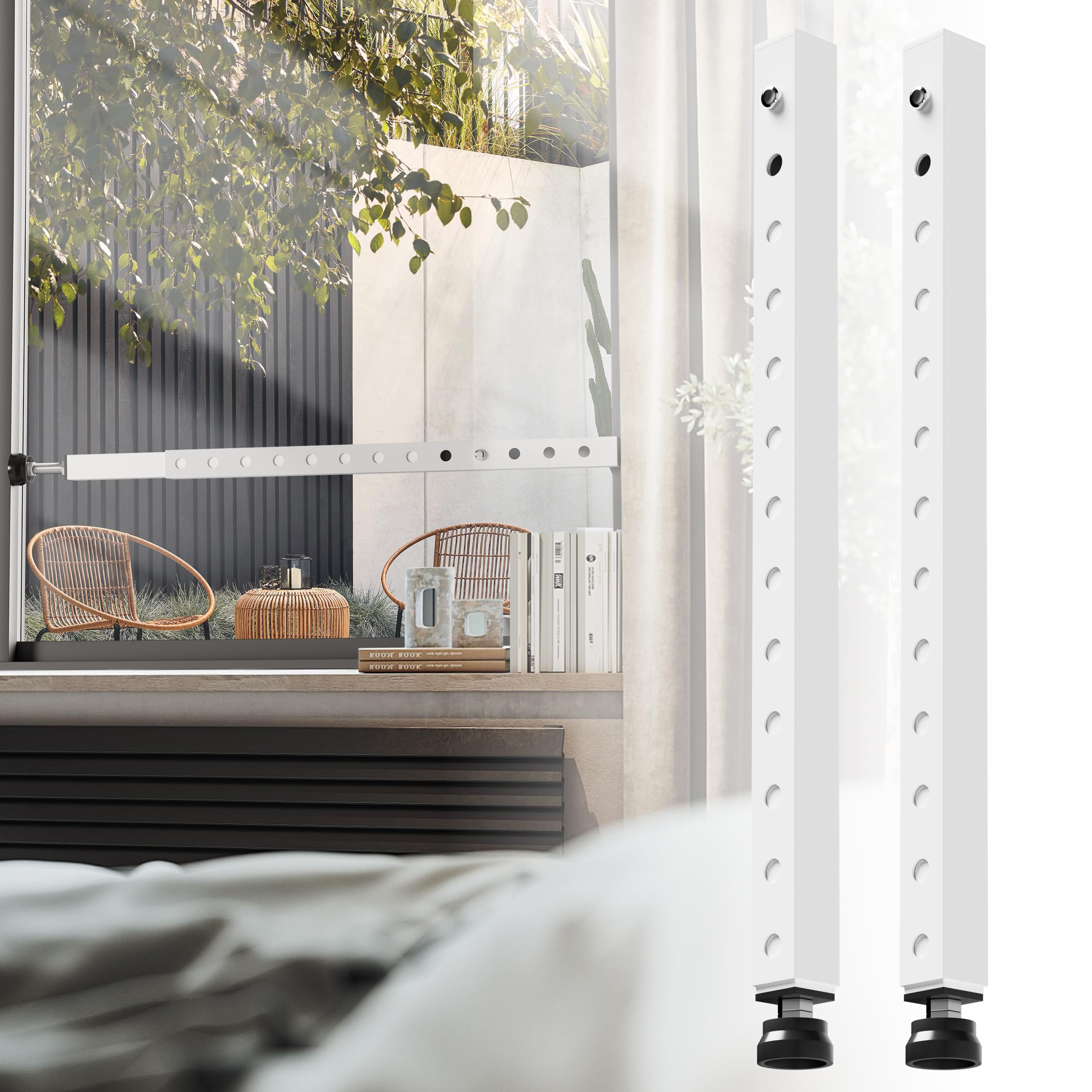 WooFog Window Security Bar, Sliding Door Security Bar, Upgrade 17-33 ...