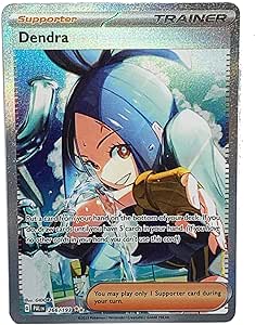 Amazon.com: Pokemon - Dendra 266/193 - Paldea Evolved - Special ...