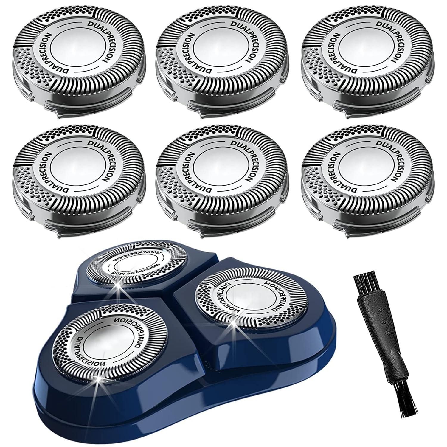 Buy HQ8 Replacement Heads for Philips Norelco Shavers Blades, OEM HQ8 ...