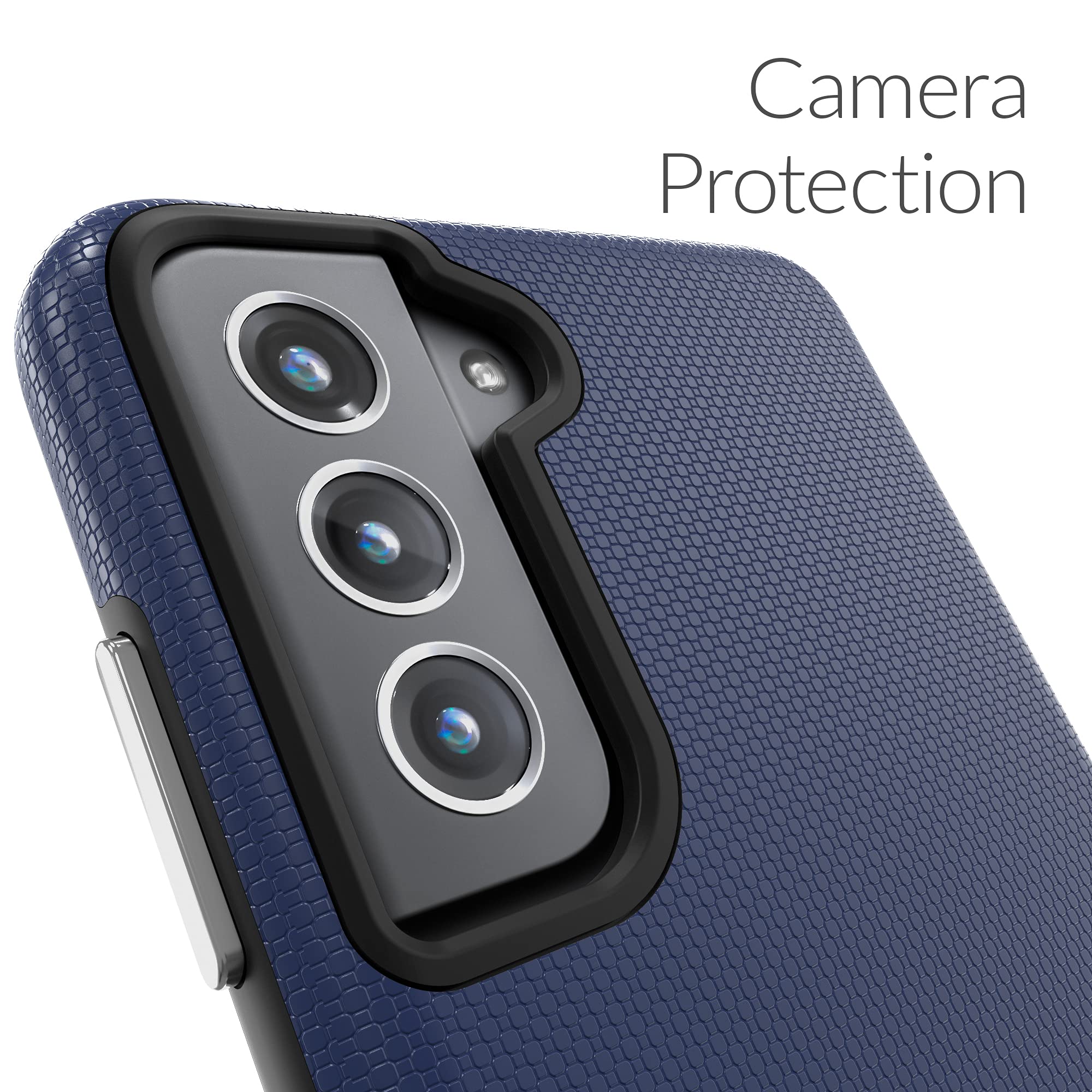 Snapklik.com : Crave Dual Guard Navy Case For Galaxy S21 FE 5G