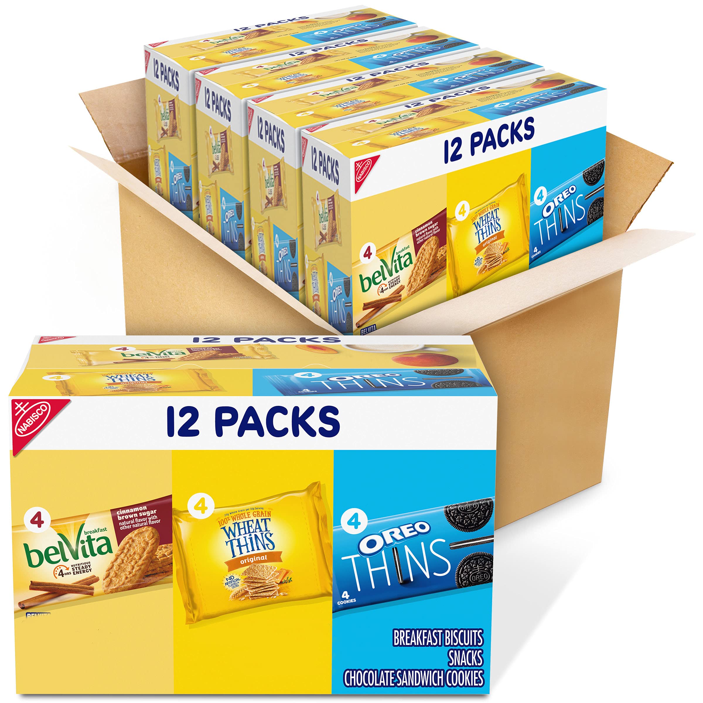 Buy NABISCO OREO Thins Chocolate Sandwich Cookies, Wheat Thins Original ...