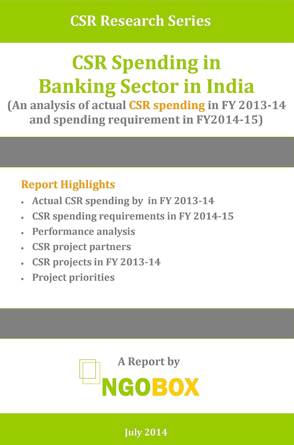 Amazon.co.jp: CSR Spending in Banking Sector in India: An analysis of ...