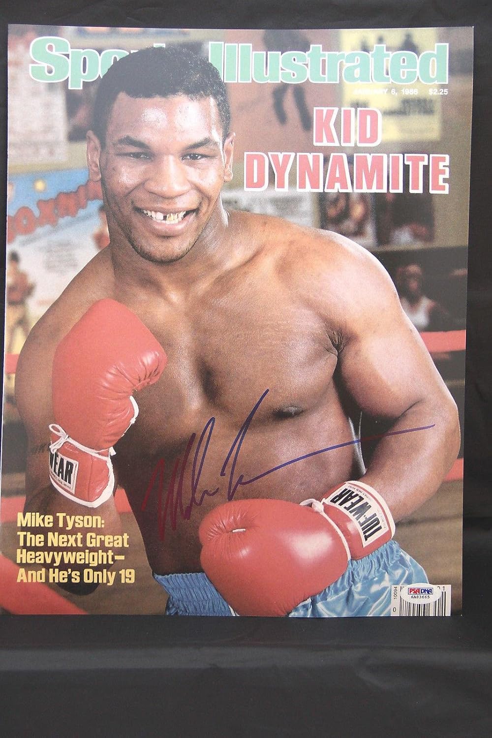 Autographed Mike Tyson Photograph - 11x14 ITP 6A83665 - PSA/DNA ...