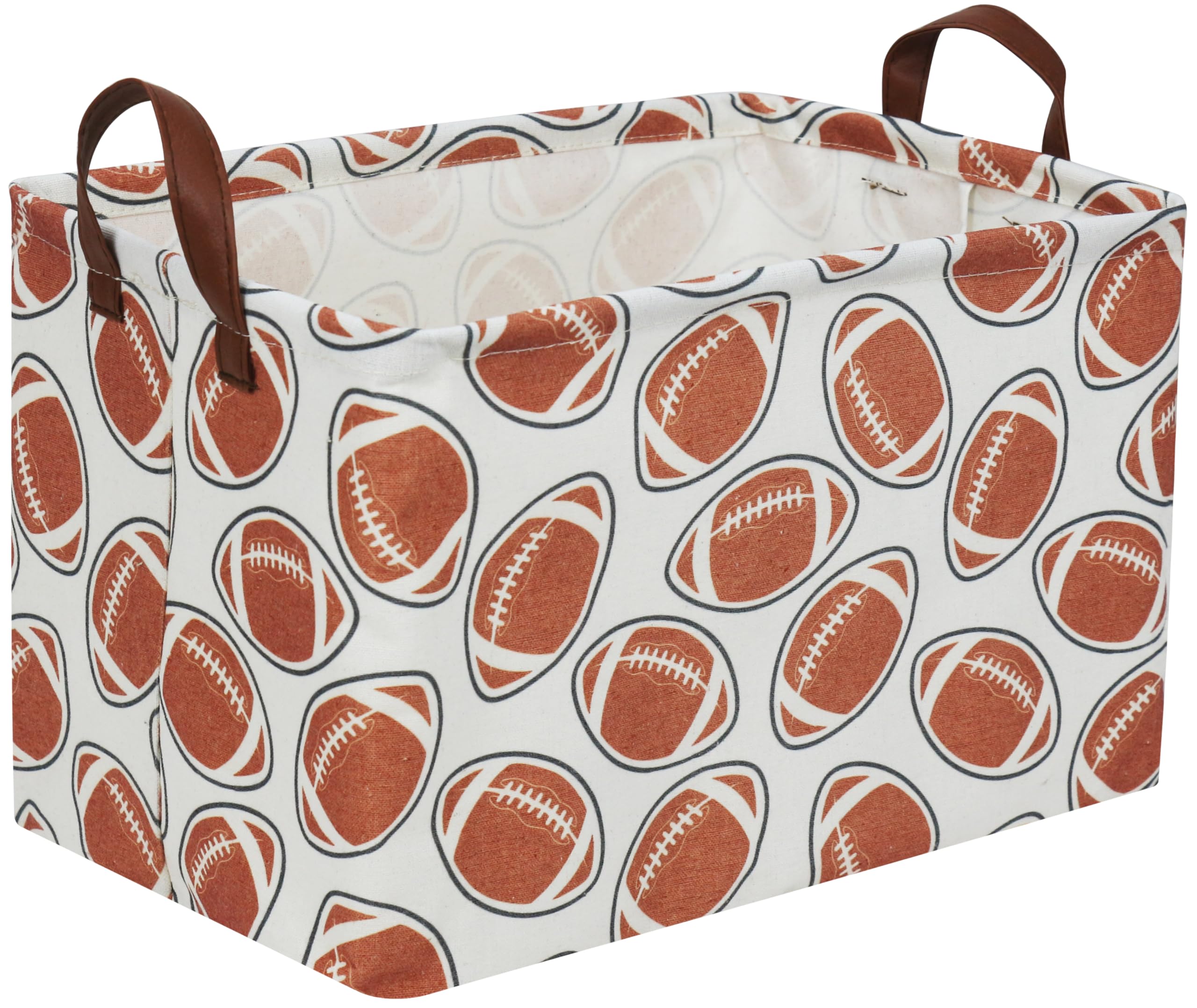 Amazon.com: Essme Rectangular Football Basket ,Kids Storage Box,Toy ...