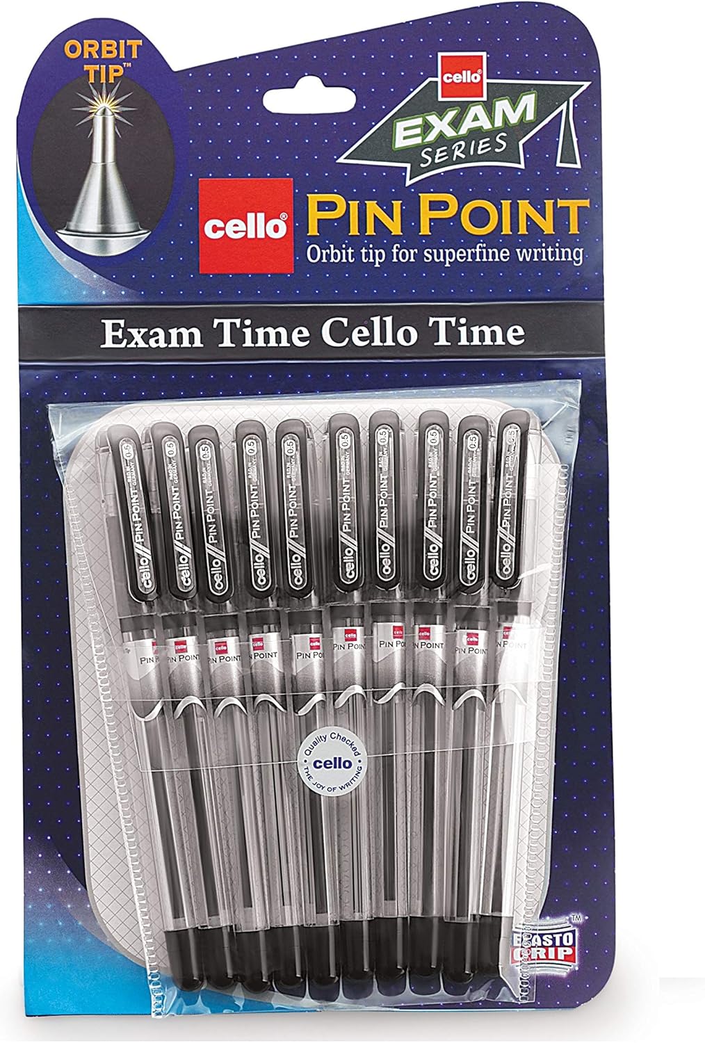 Cello Pinpoint Ball Pen Black (10 count) : Amazon.ae: Office Products