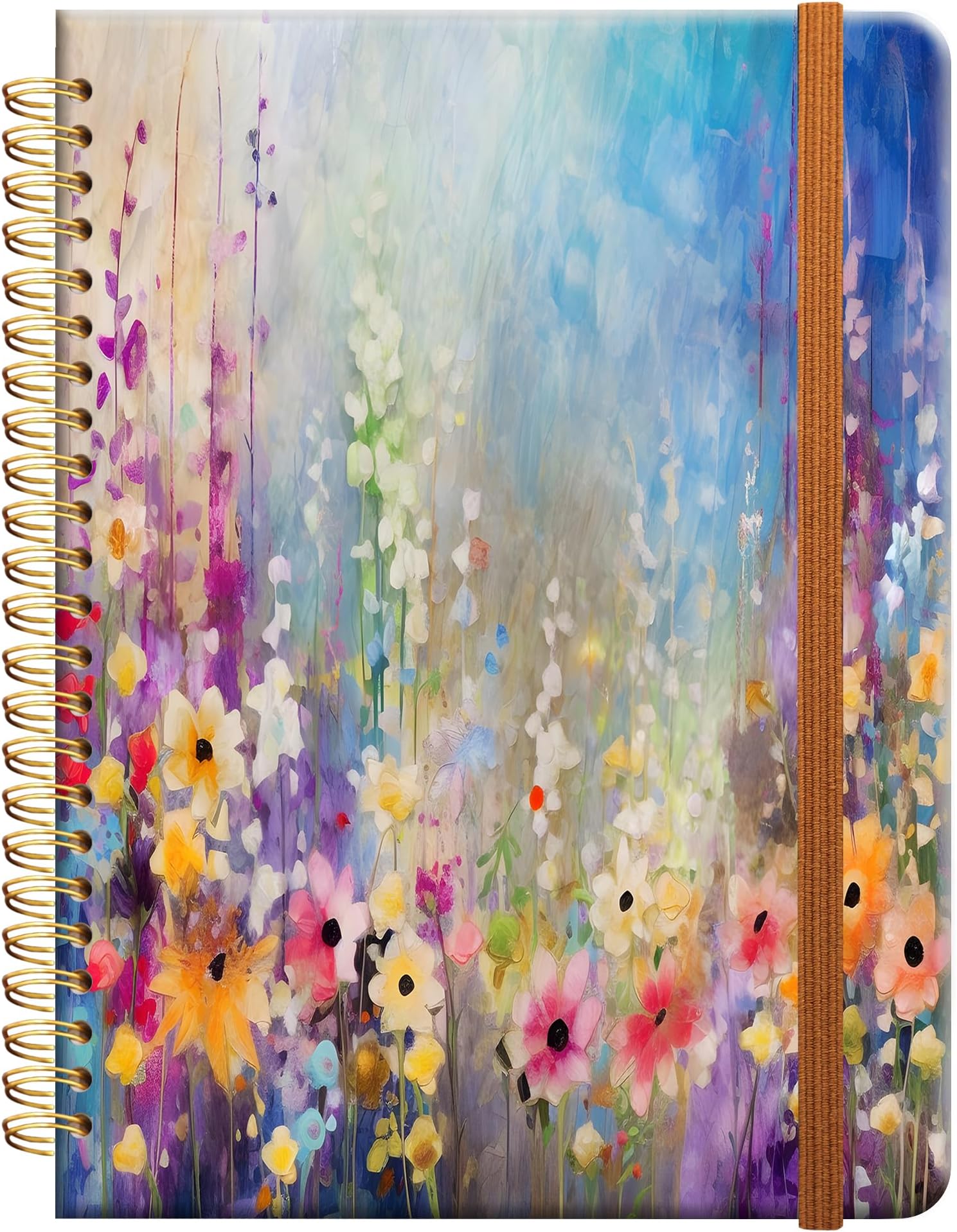 Amazon.com : Ruled Spiral Writing Notebook,A5 Hardcover Lined College ...
