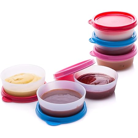 Amazon.com: Greenco Mini Food Storage Containers - 20 pcs | Kitchen ...