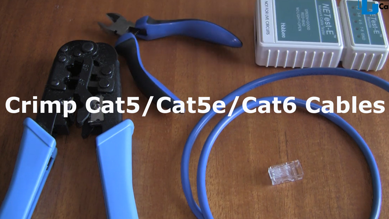 Watch DIY- How to Crimp Cat5/Cat5e/Cat6 Cables? on Amazon Live