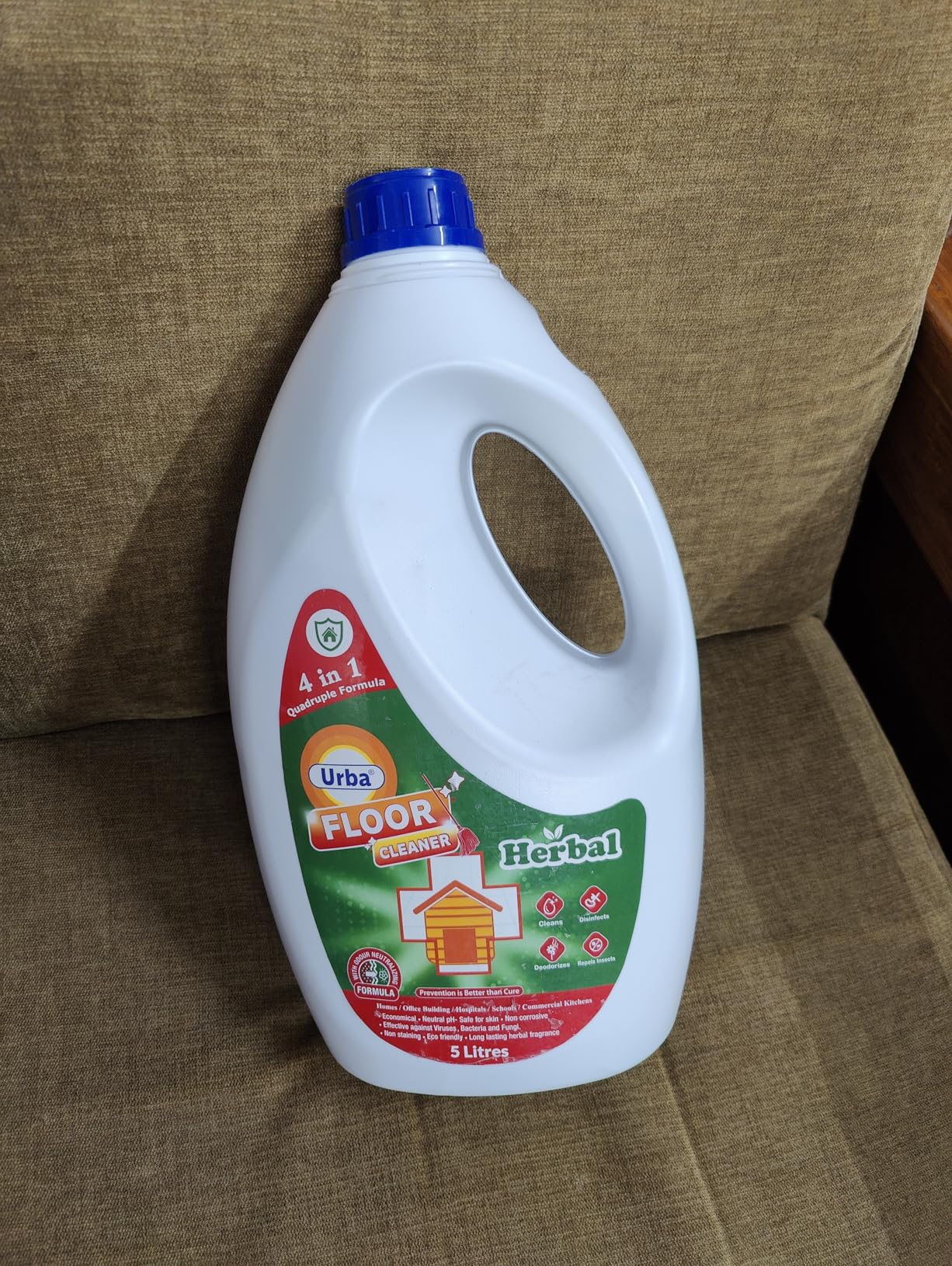 Urba Herbal Floor cleaner 5 litre | Super Saving pack | Ecofriendly ...