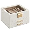 Amazon.com: Glenor Co Extra Large Jewelry Box Organizer - 42 Slot ...