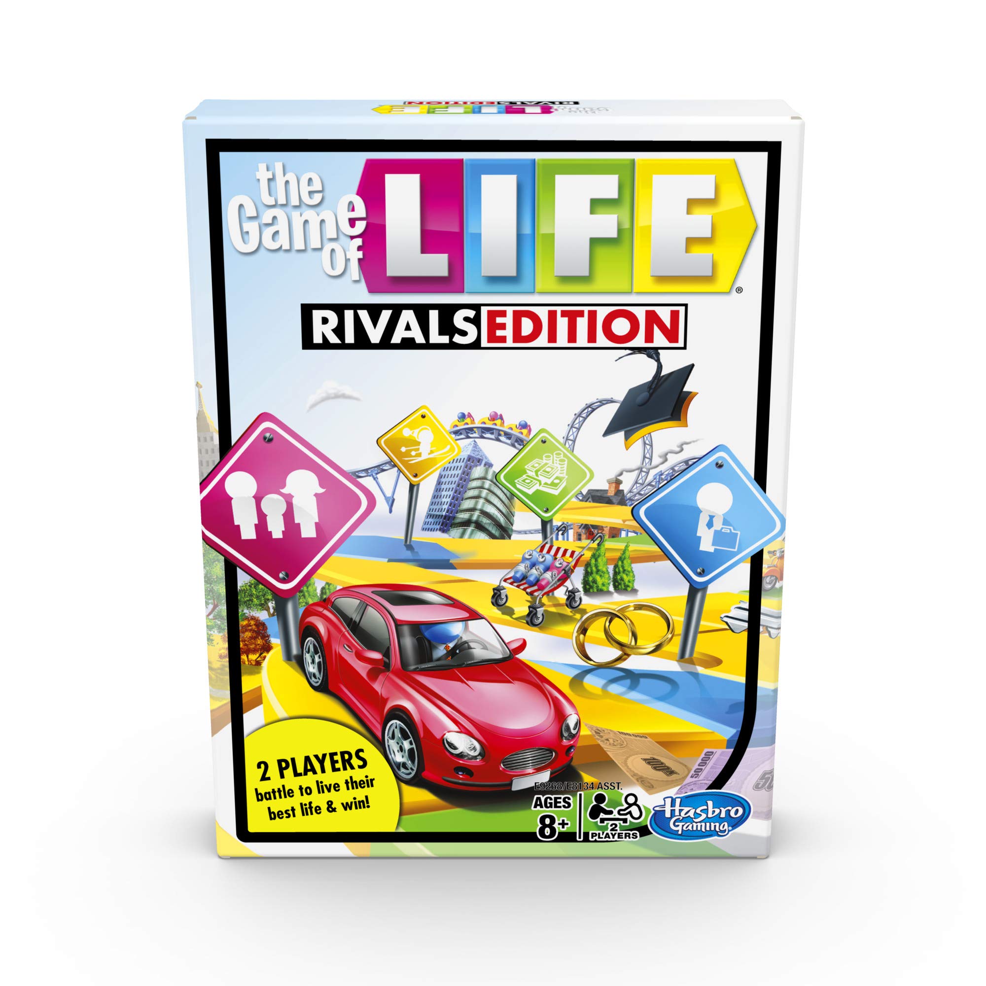 Amazon.com: The Game of Life Rivals Edition : Toys & Games